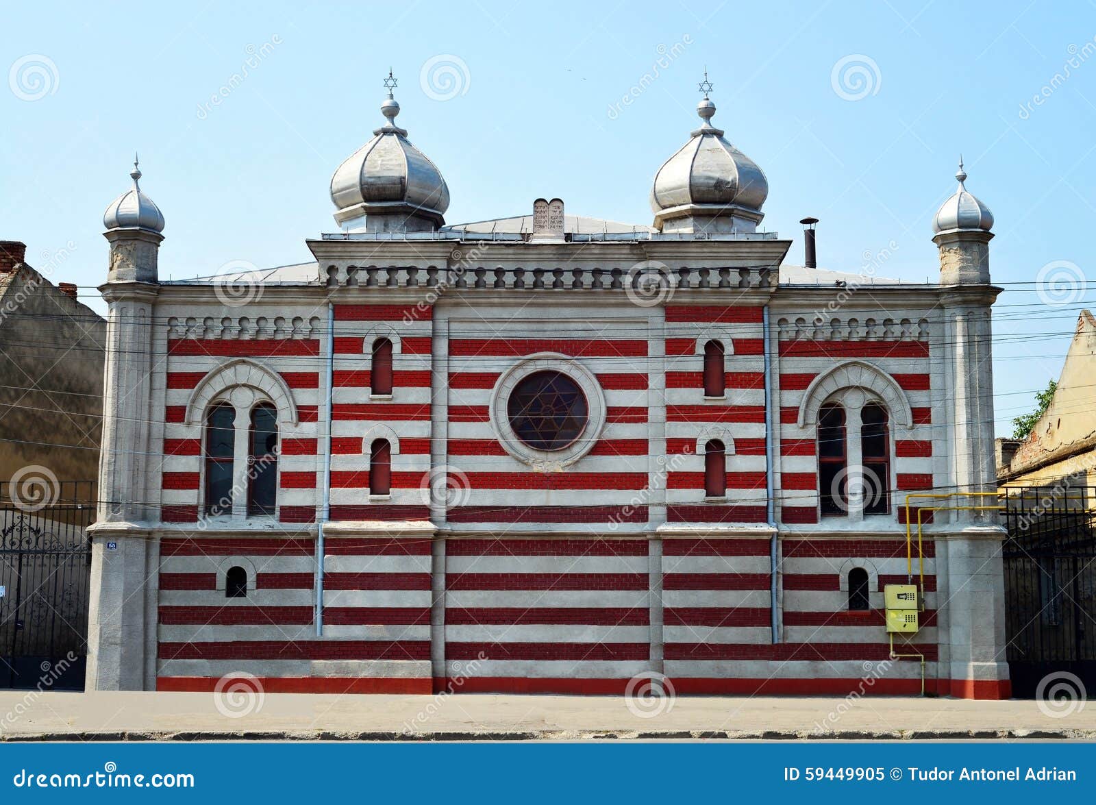 Timisoara synagogue stock image. Image of landmark, temple - 59449905