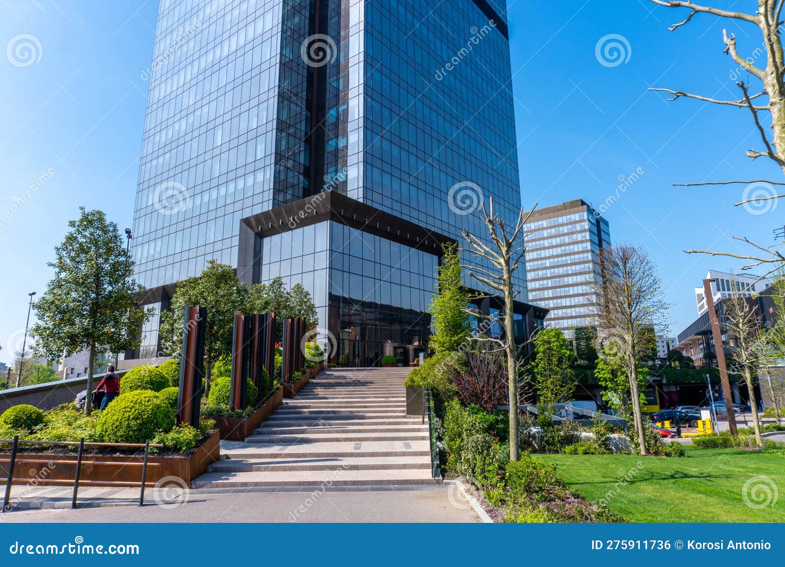 Timisoara,Timis Romania,April 24 2023: Modern Office Building Editorial ...