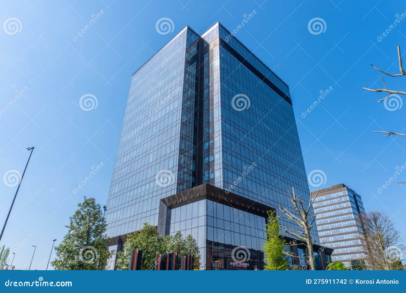 Timisoara,Timis Romania,April 24 2023: Modern Office Building Editorial ...