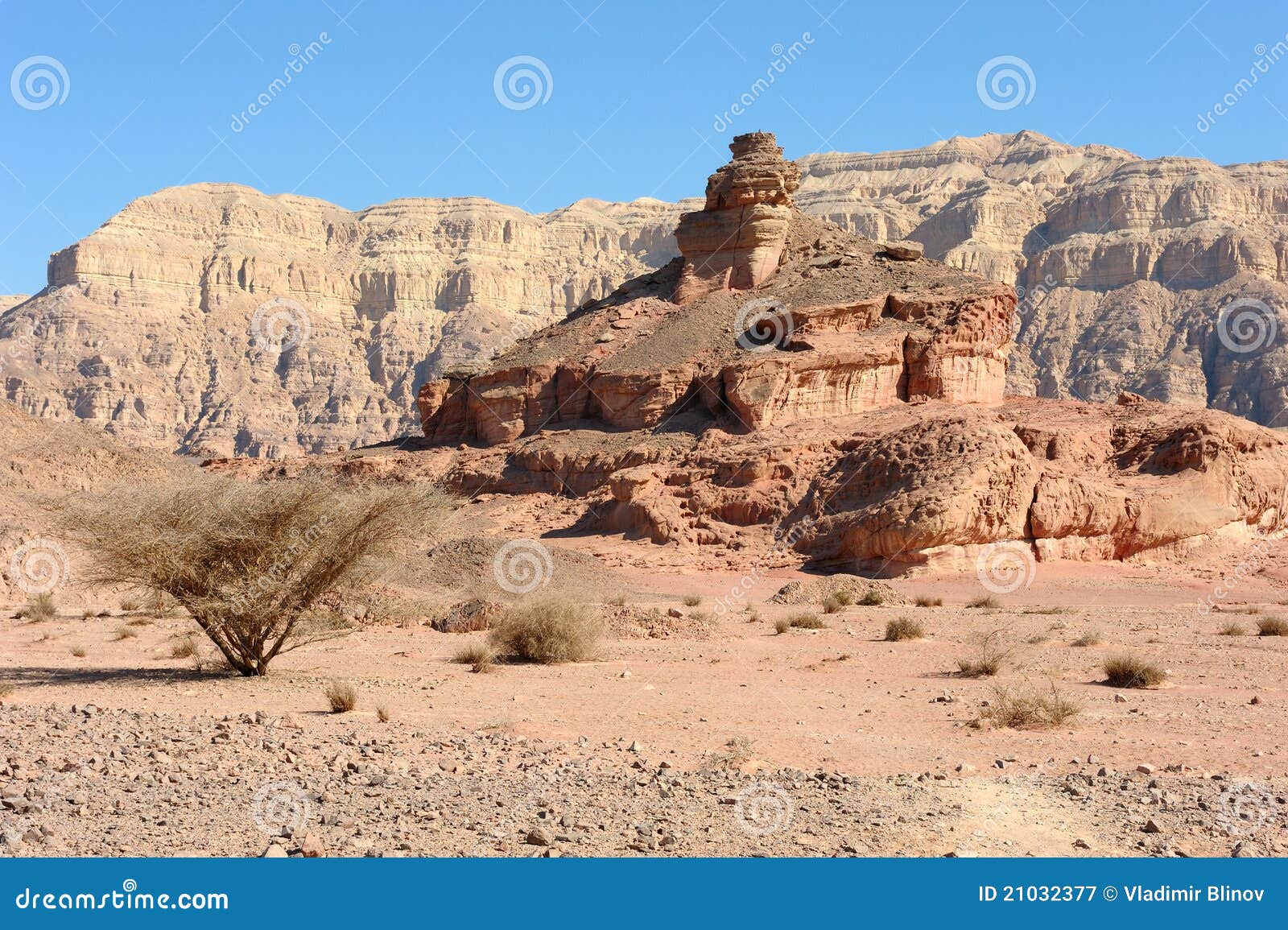 Timna National Park stock image. Image of arid, multicolour - 21032377
