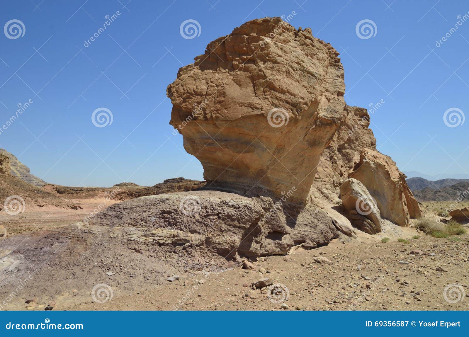 Timna national park stock image. Image of geology, plateau - 69356587