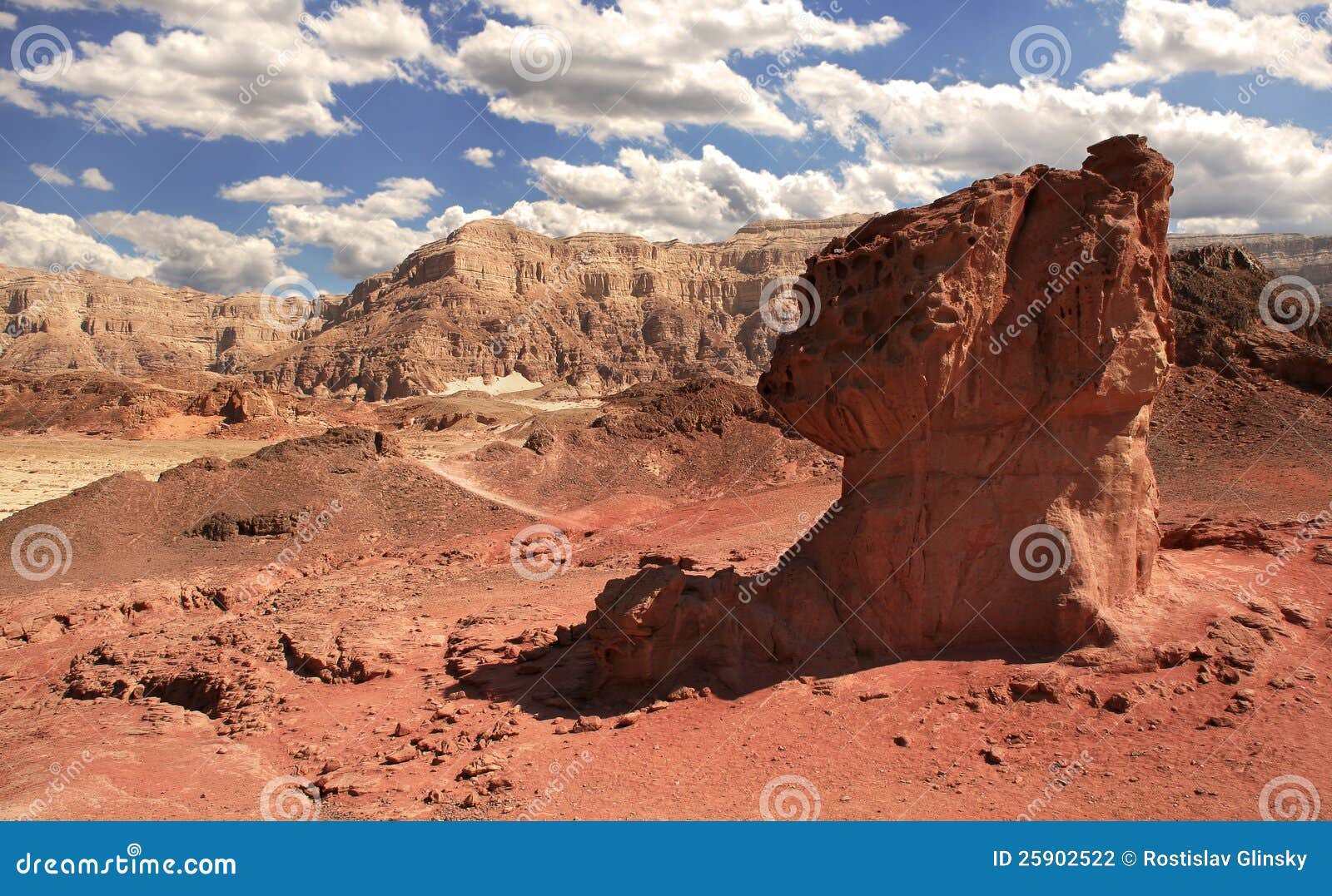 Timna Park. Arava Desert, Israel. Stock Photo - Image of popular, place ...
