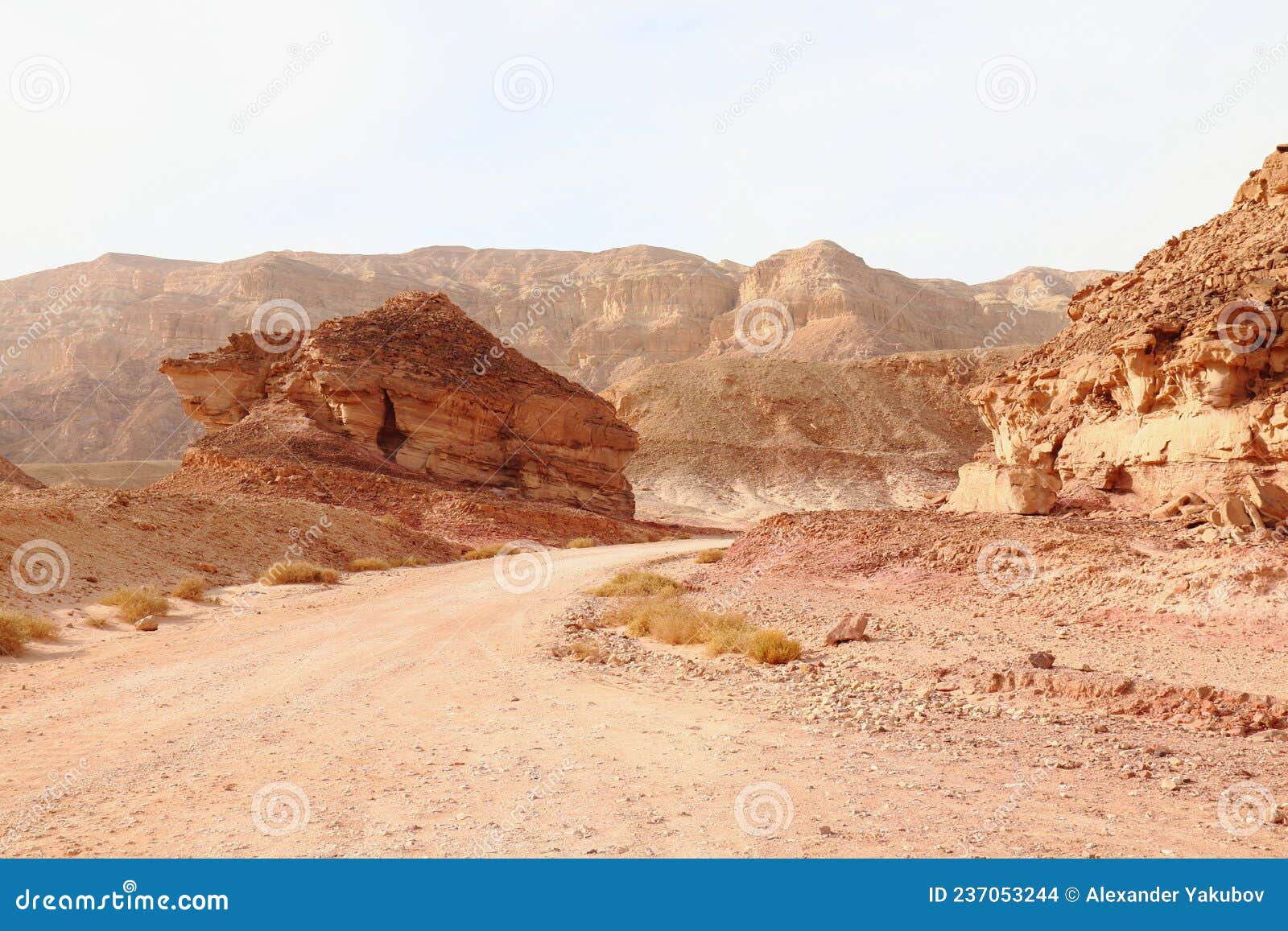 Timna Park. Israel stock photo. Image of valley, butte - 237053244