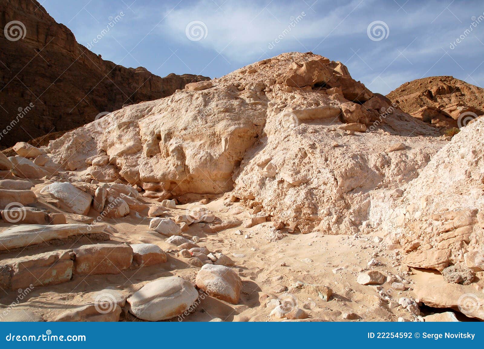 Timna Valley stock photo. Image of israel, excavator - 22254592