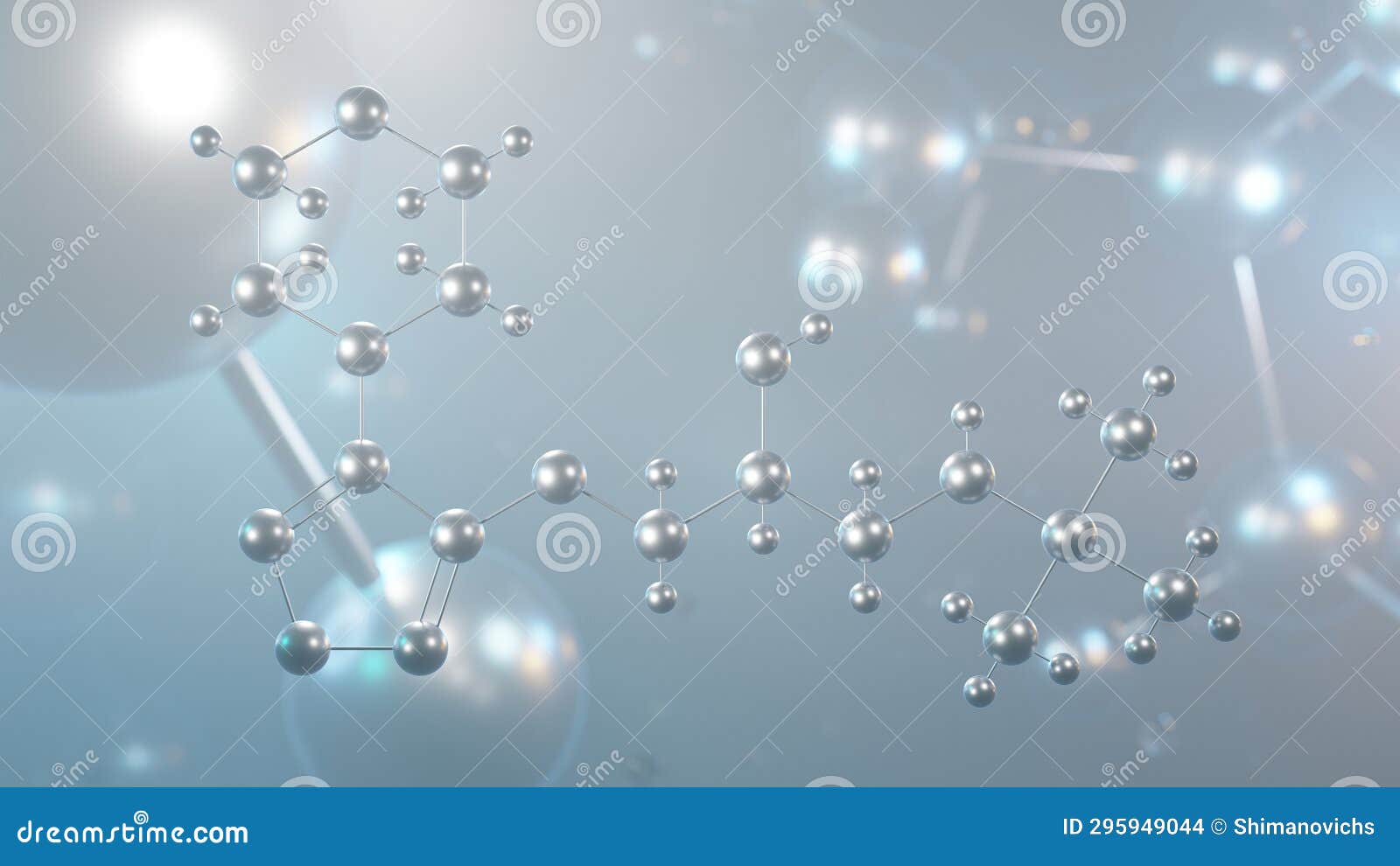 Timolol Molecular Structure, 3d Model Molecule, Non-cardioselective ...