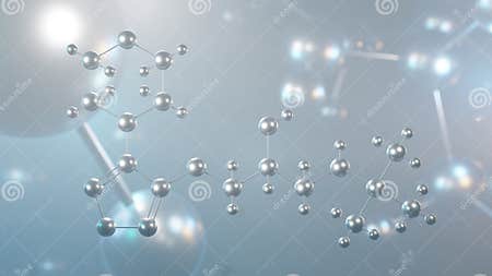 Timolol Molecular Structure, 3d Model Molecule, Non-cardioselective ...