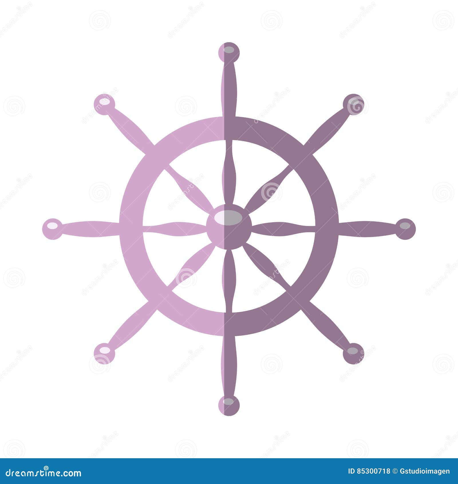 Timon boat isolated icon stock vector. Illustration of isolated - 85300718