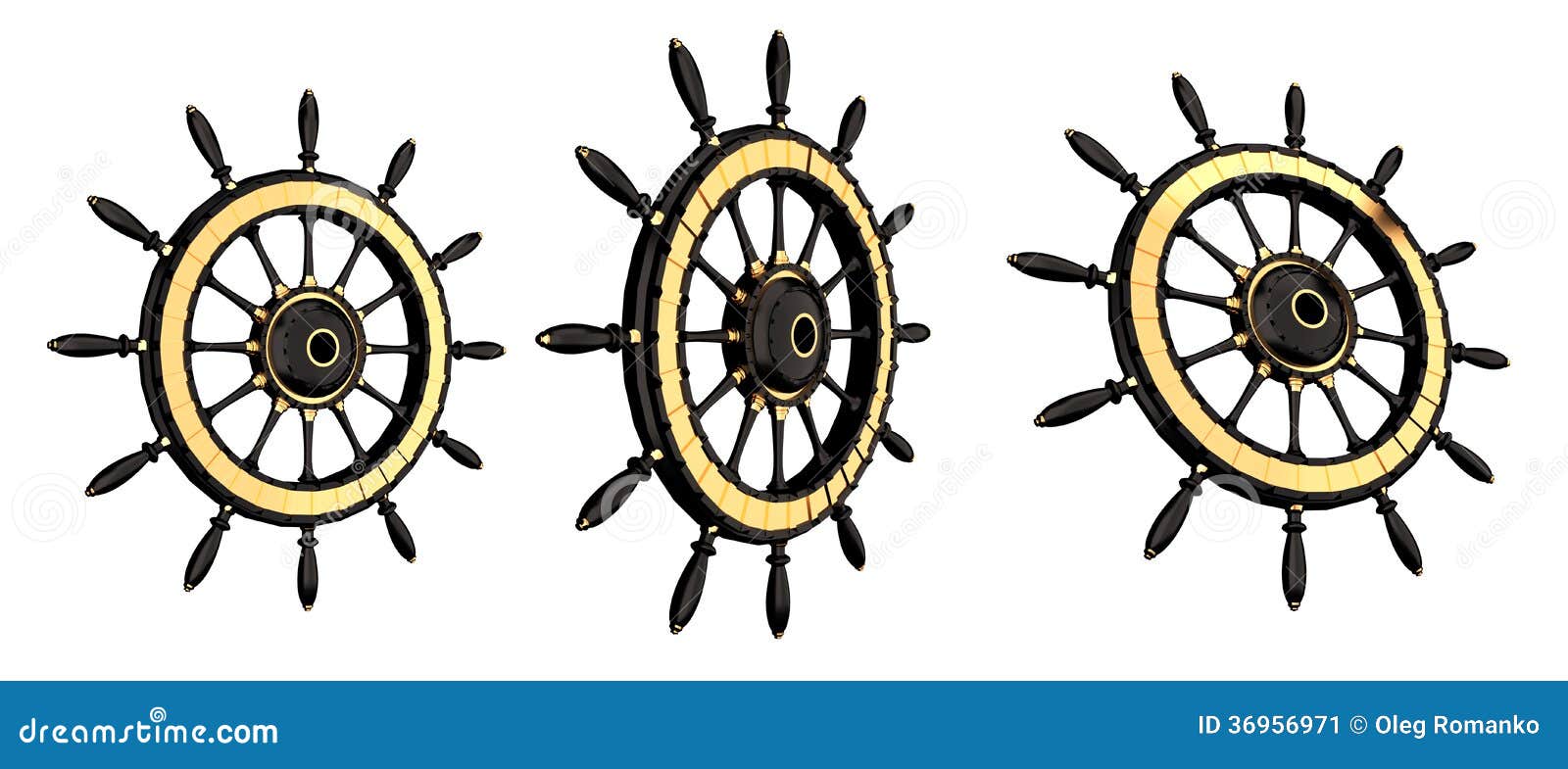 Timone della nave illustrazione di stock. Illustrazione di sfondo ...