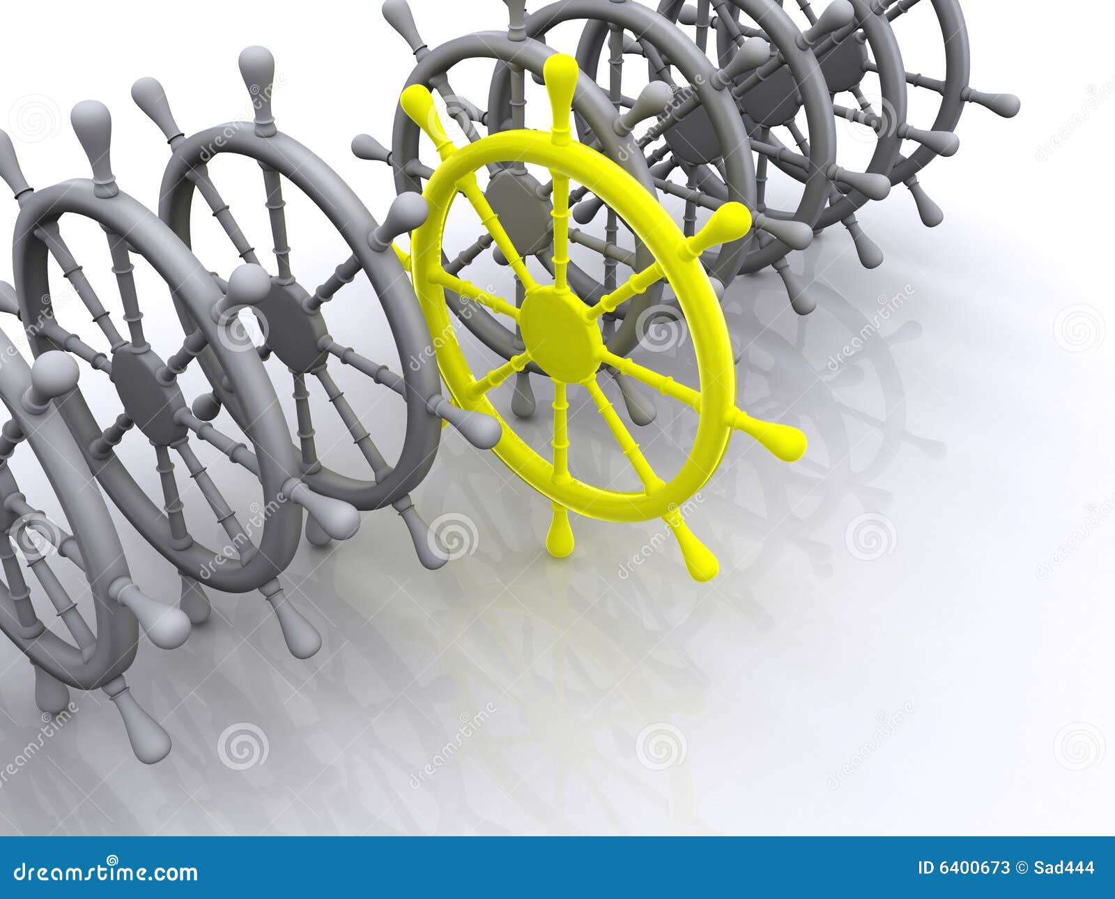 Timones stock de ilustración. Ilustración de manejo, pilotaje - 6400673