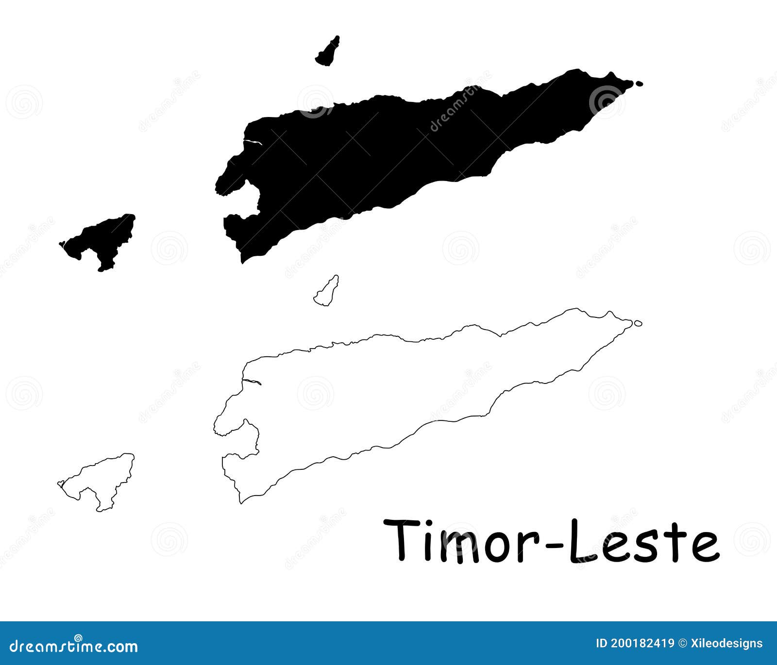 Timor-Leste Reopening Stamp. Cartoon Vector | CartoonDealer.com #187526497