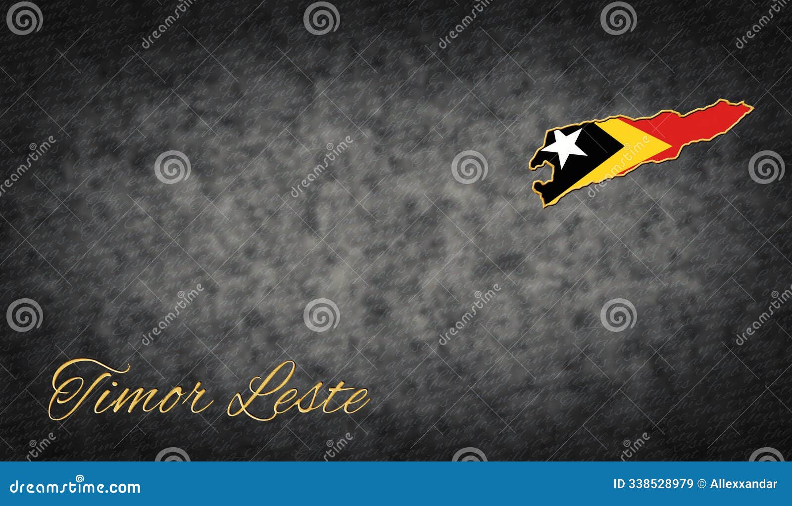 Timor Leste Symbols, Map of Timor Leste Stock Image - Image of ...