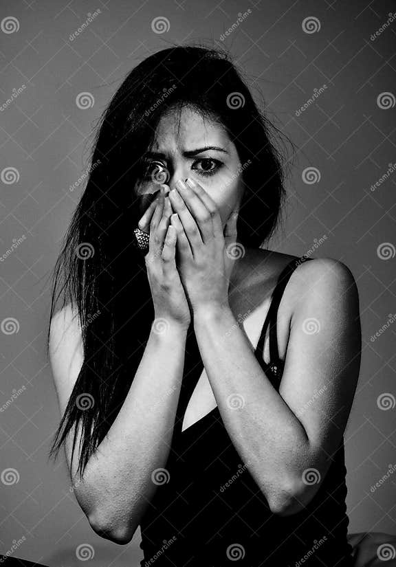 Timore del testimone immagine stock. Immagine di depresso - 36582625