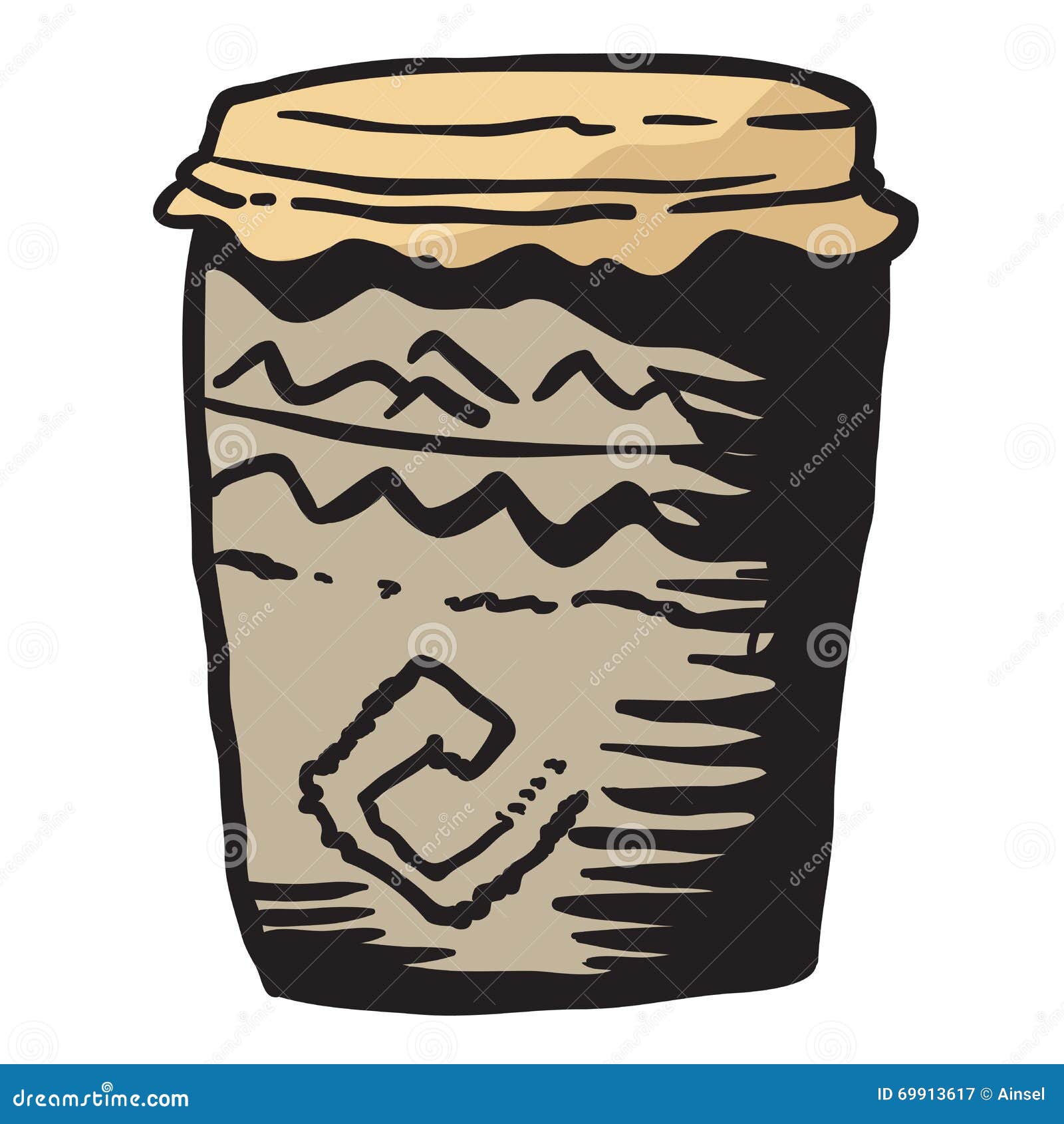 Timpani stock vector. Illustration of classical, culture - 69913617