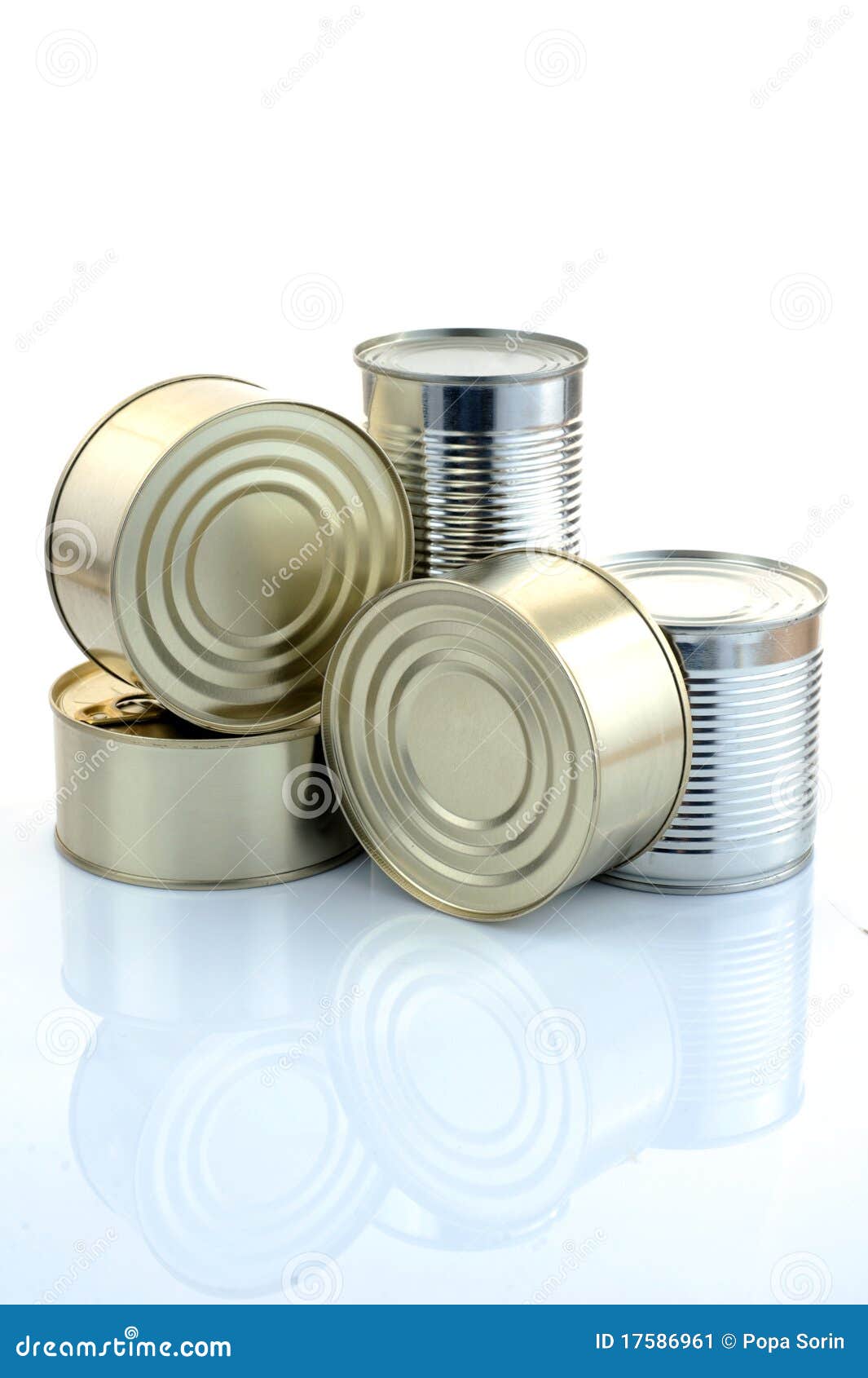 Tin can stock image. Image of cylinder, storage, canister - 17586961