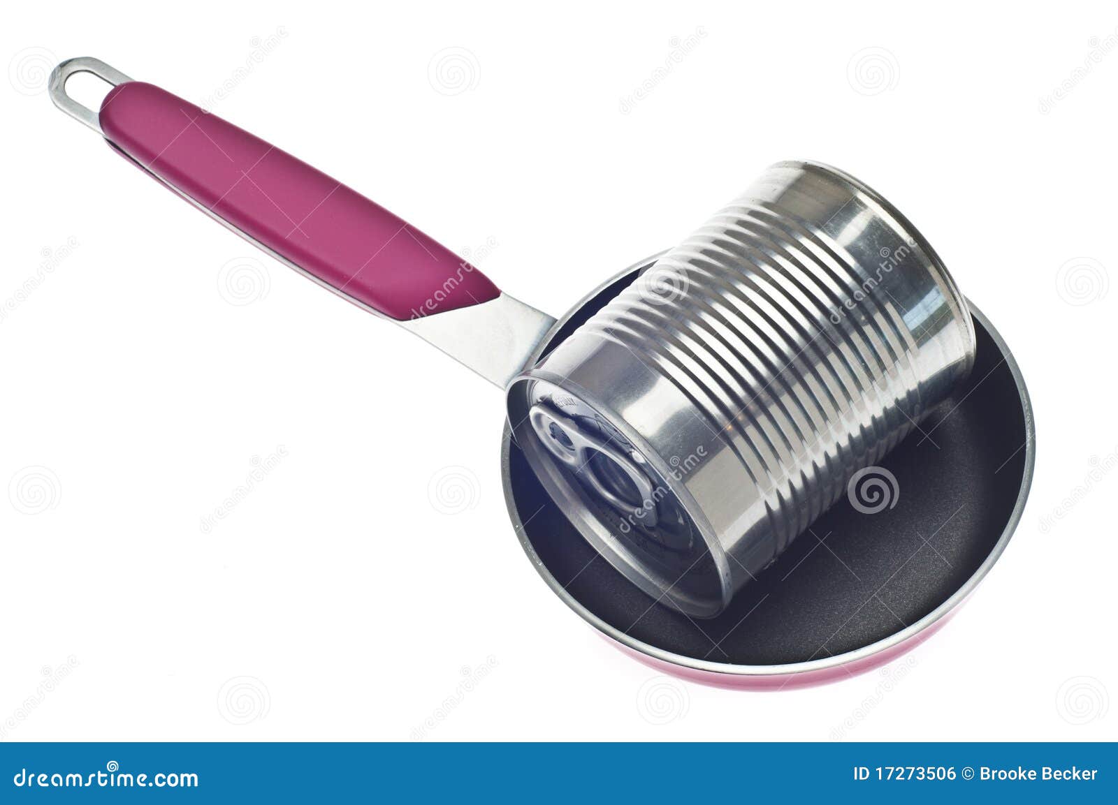 Tin Can in Frying Pan stock photo. Image of food, concept - 17273506