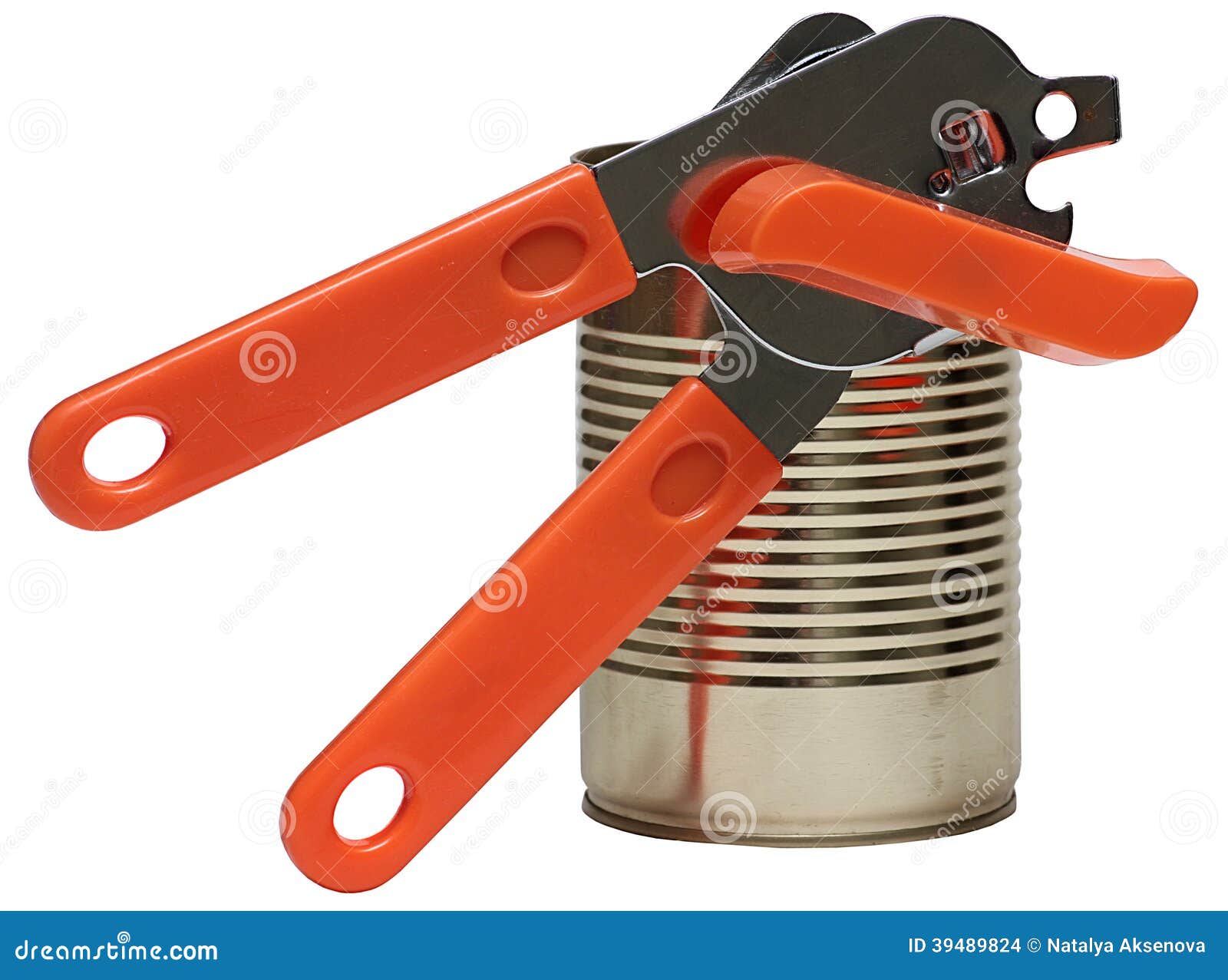 Tin Can Key Opening Cans Isolated White Background Stock Photos - Free ...