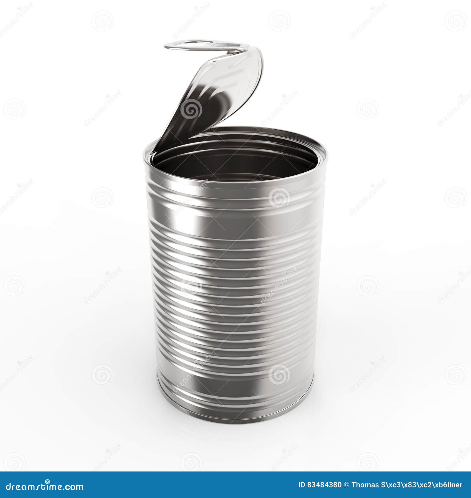 Tin can stock illustration. Illustration of container - 83484380