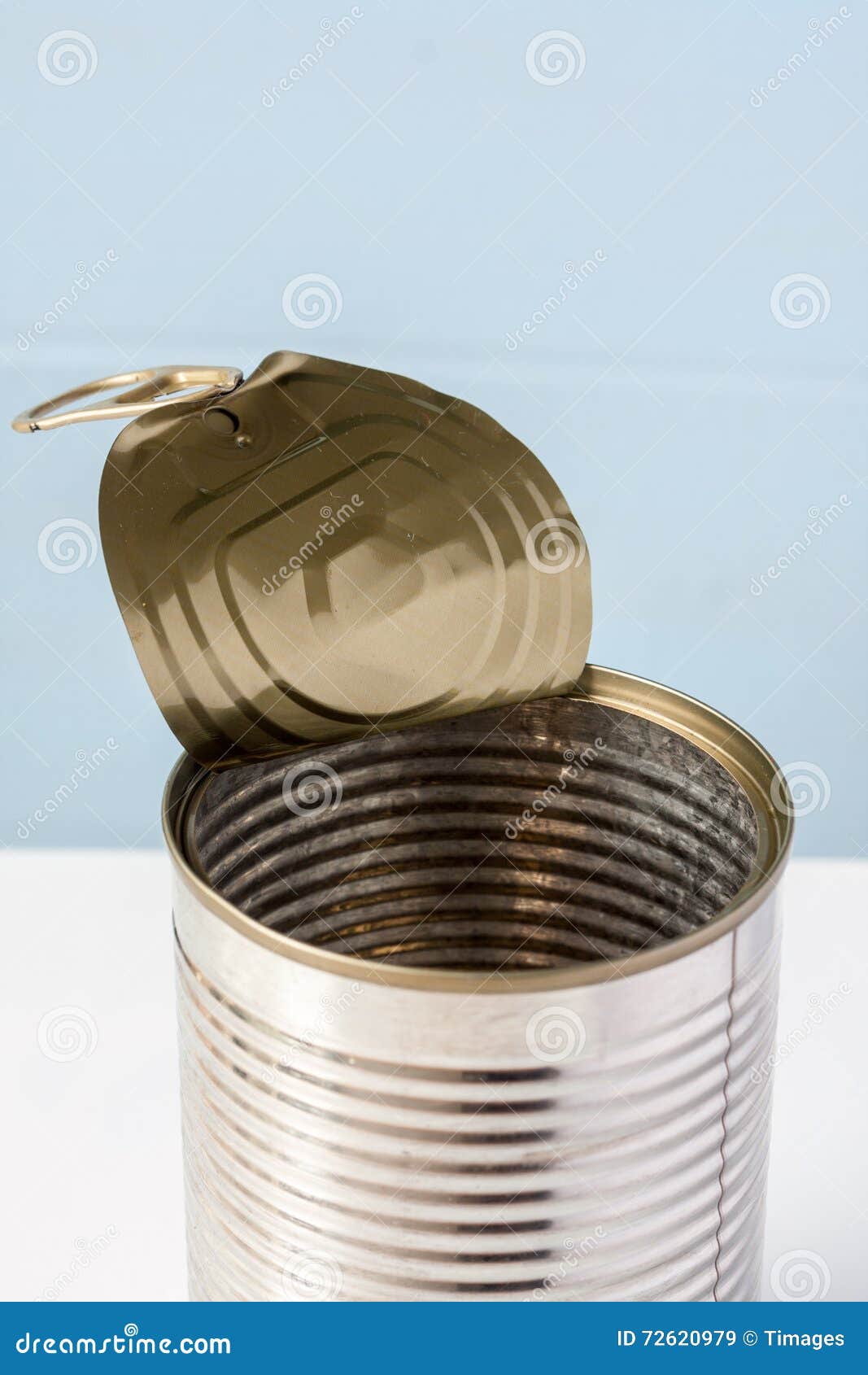 Tin Can stock image. Image of product, metallic, container - 72620979