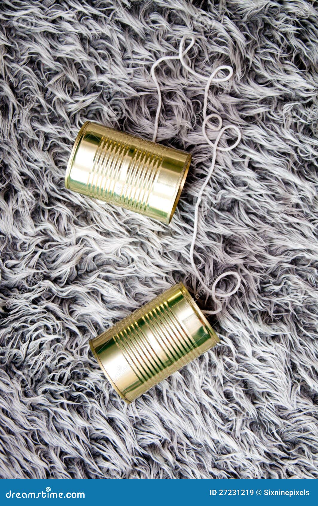 Tin can phone stock image. Image of service, ancient - 27231219