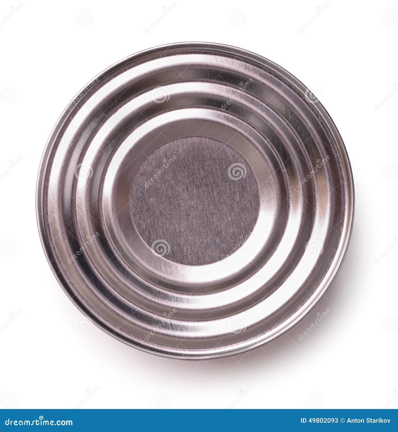 Tin can top stock image. Image of object, gray, high - 49802093