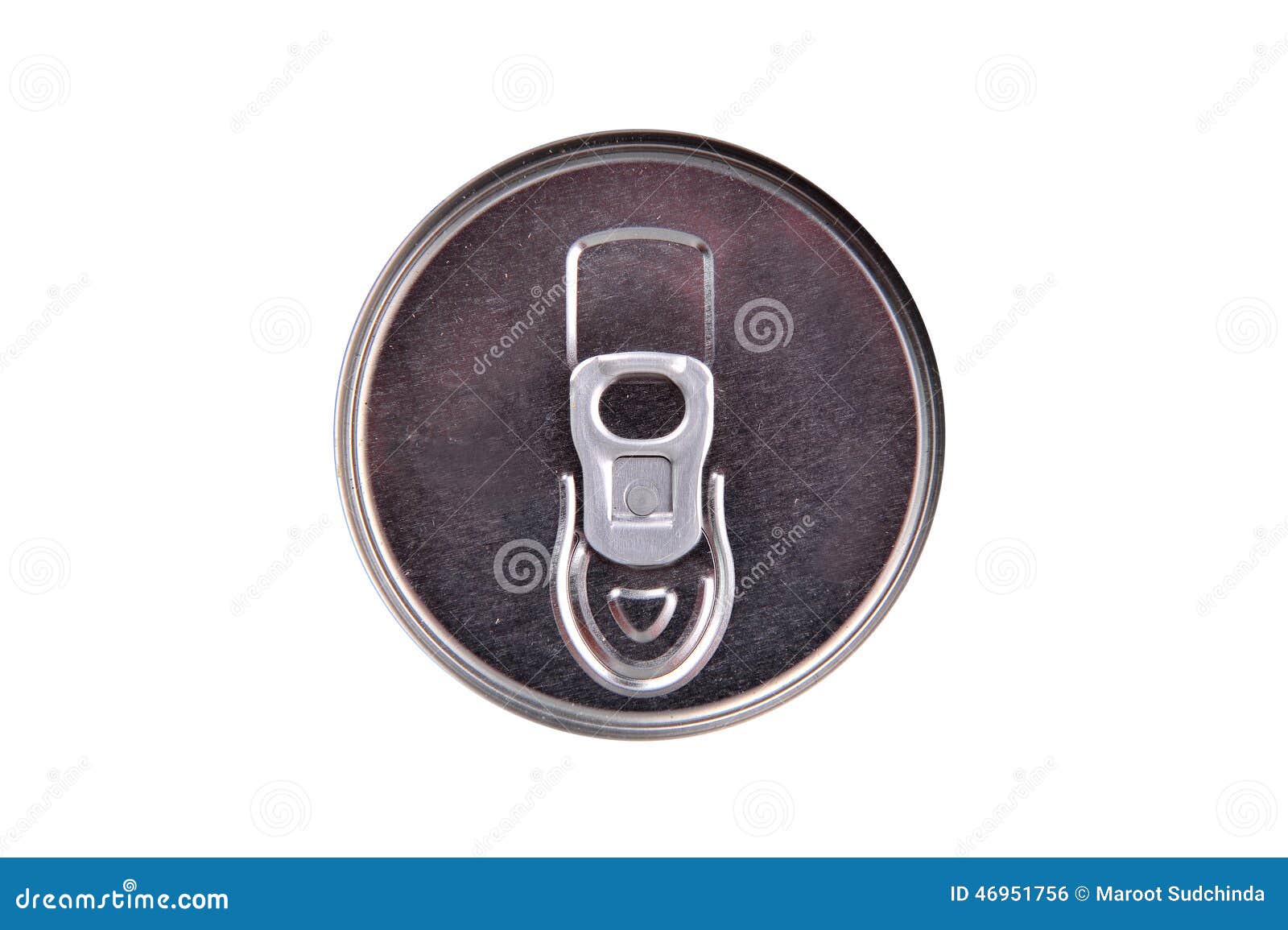 Tin Can top view stock photo. Image of round, cola, white - 46951756