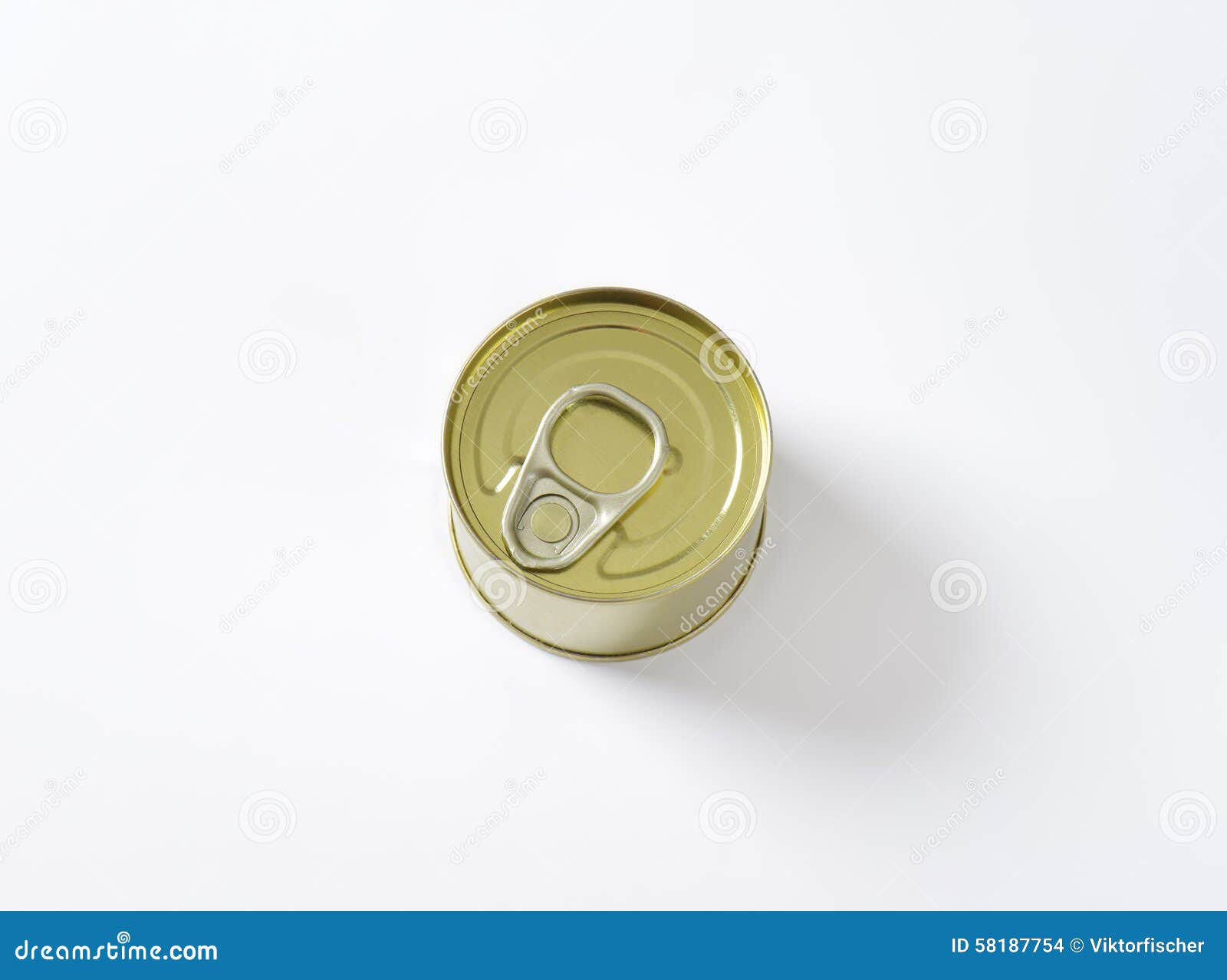 Tin can stock photo. Image of studio, container, single - 58187754