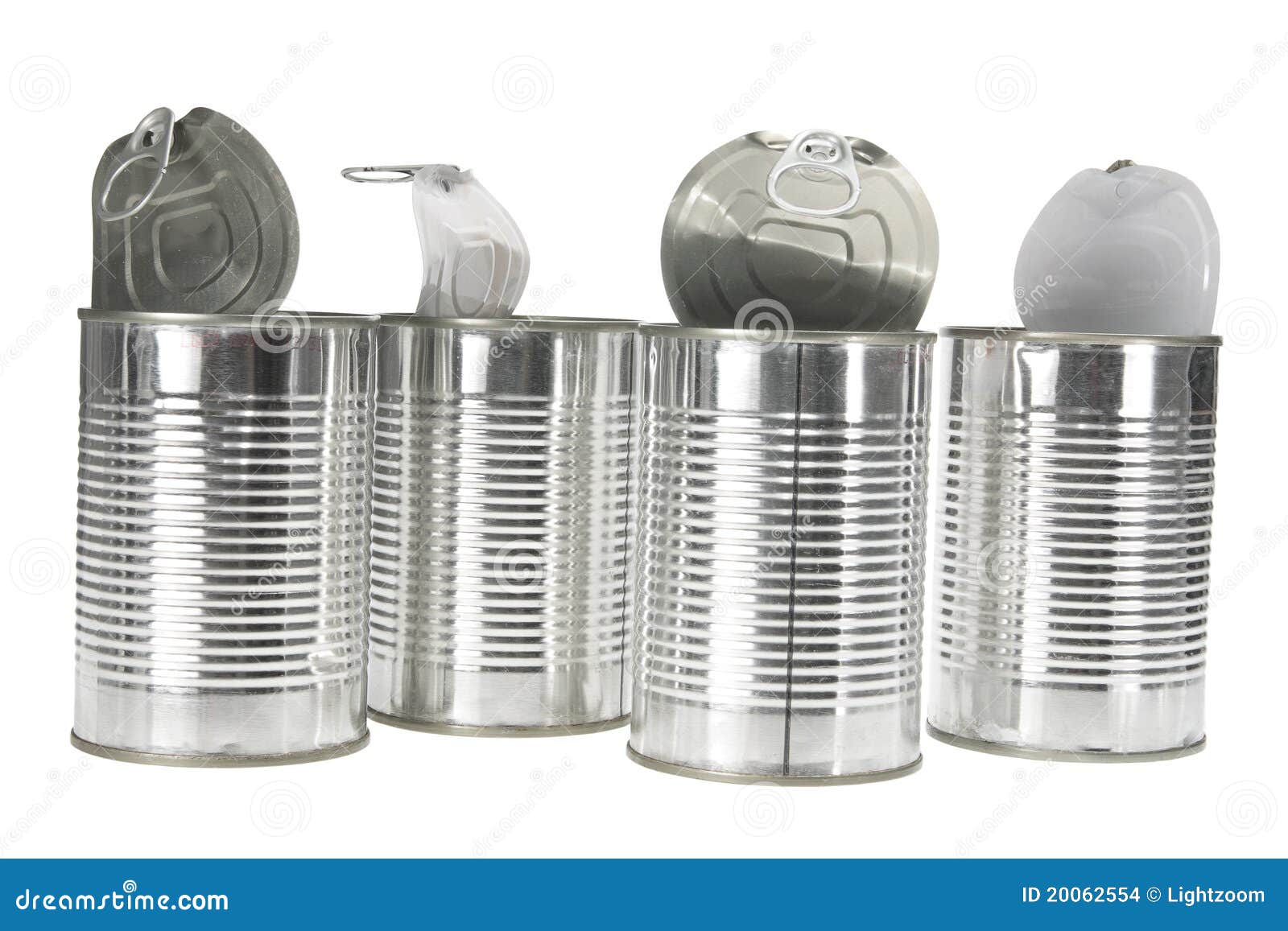 Tin Cans stock photo. Image of aluminium, shot, still - 20062554