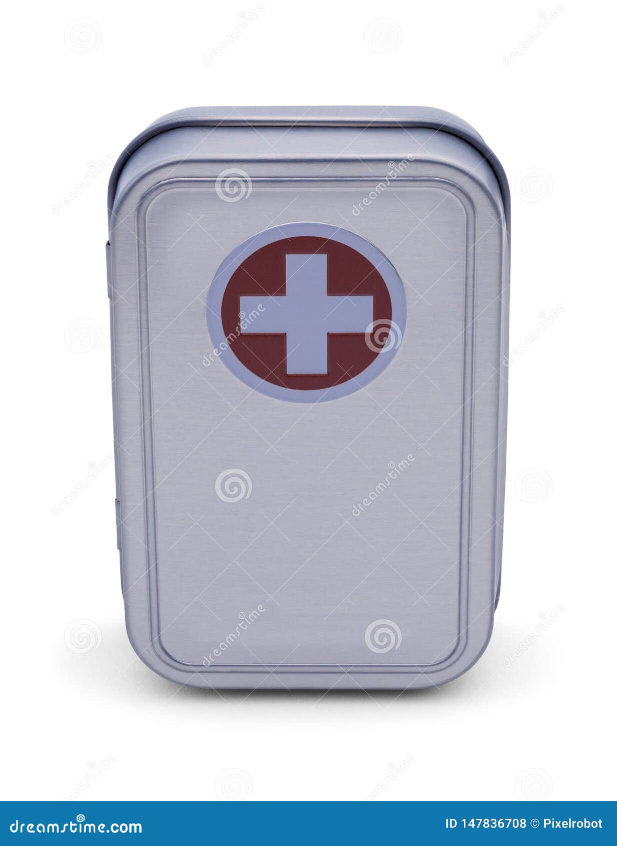 Tin First Aid Kit stock photo. Image of copy, emergency - 147836708