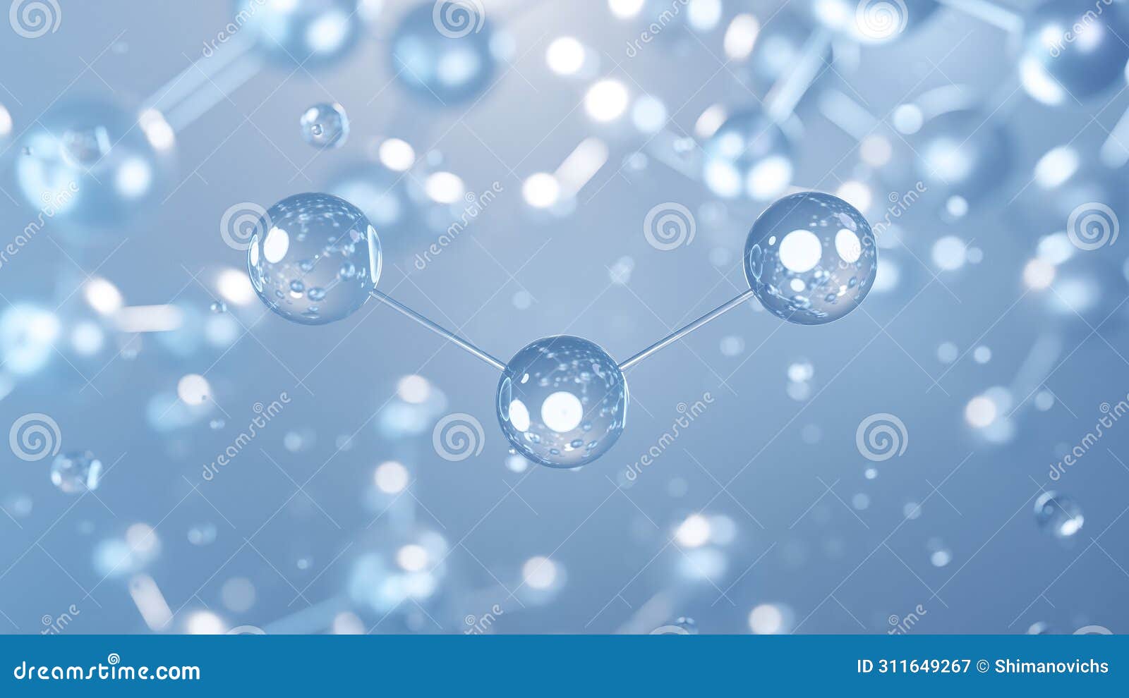 Tin(ii) Chloride Molecular Structure 3d, Flat Model, Stannous Chloride ...