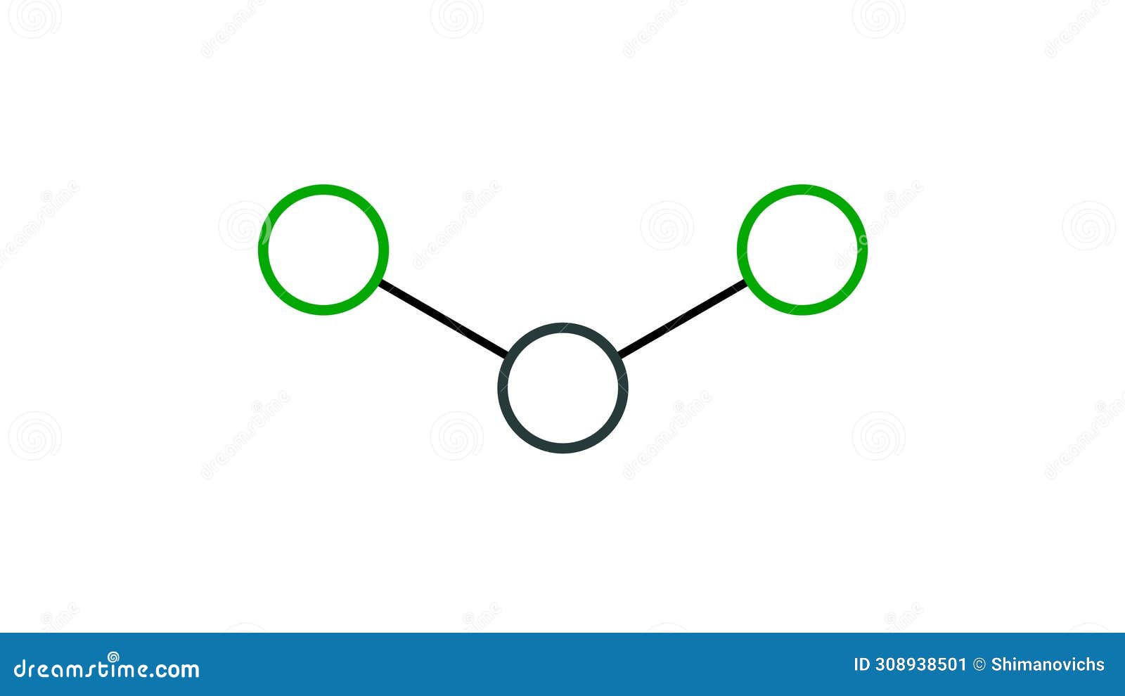 Tin(ii) Chloride Molecule, Structural Chemical Formula, Ball-and-stick ...