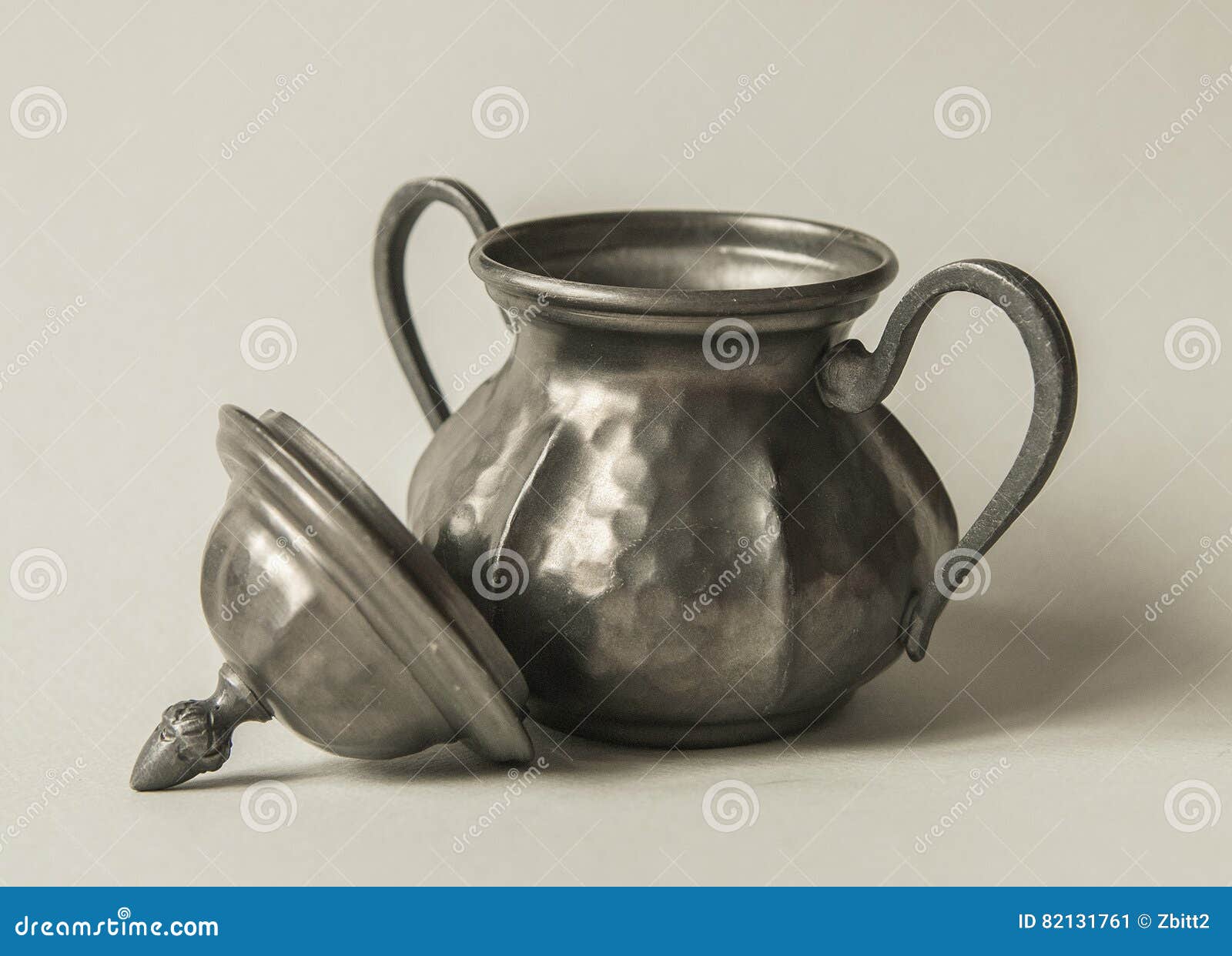 Tin Jug stock image. Image of vintage, handles, cover - 82131761