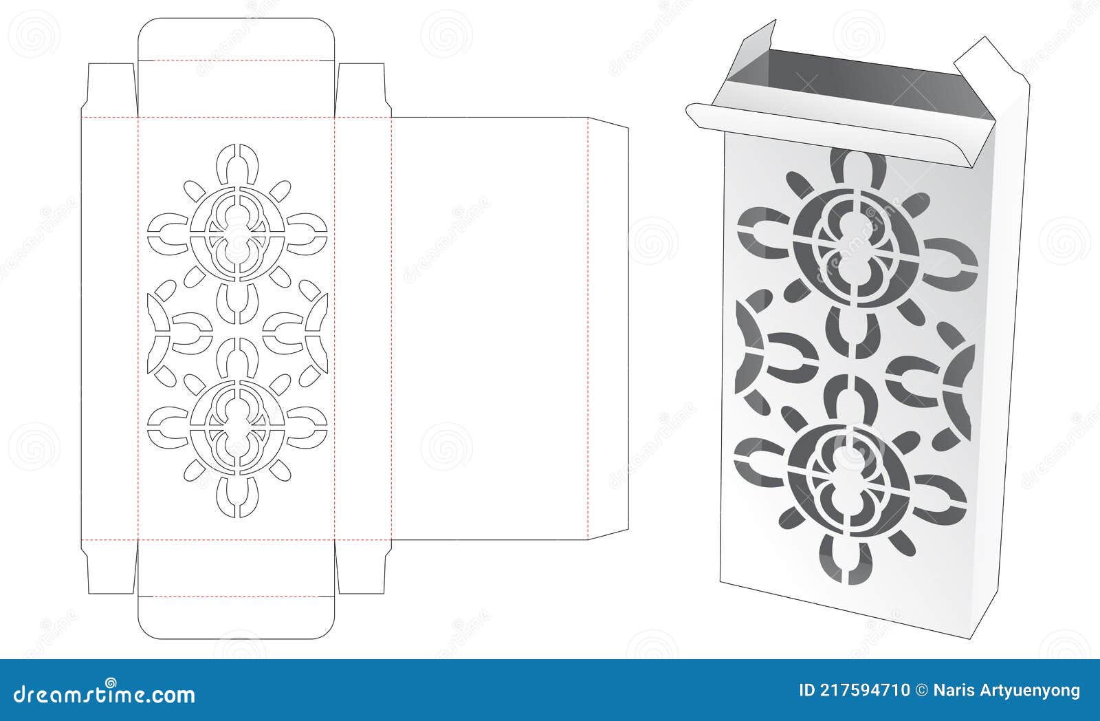 Mandala Stencil Illustration Playful Design Cartoon Vector ...