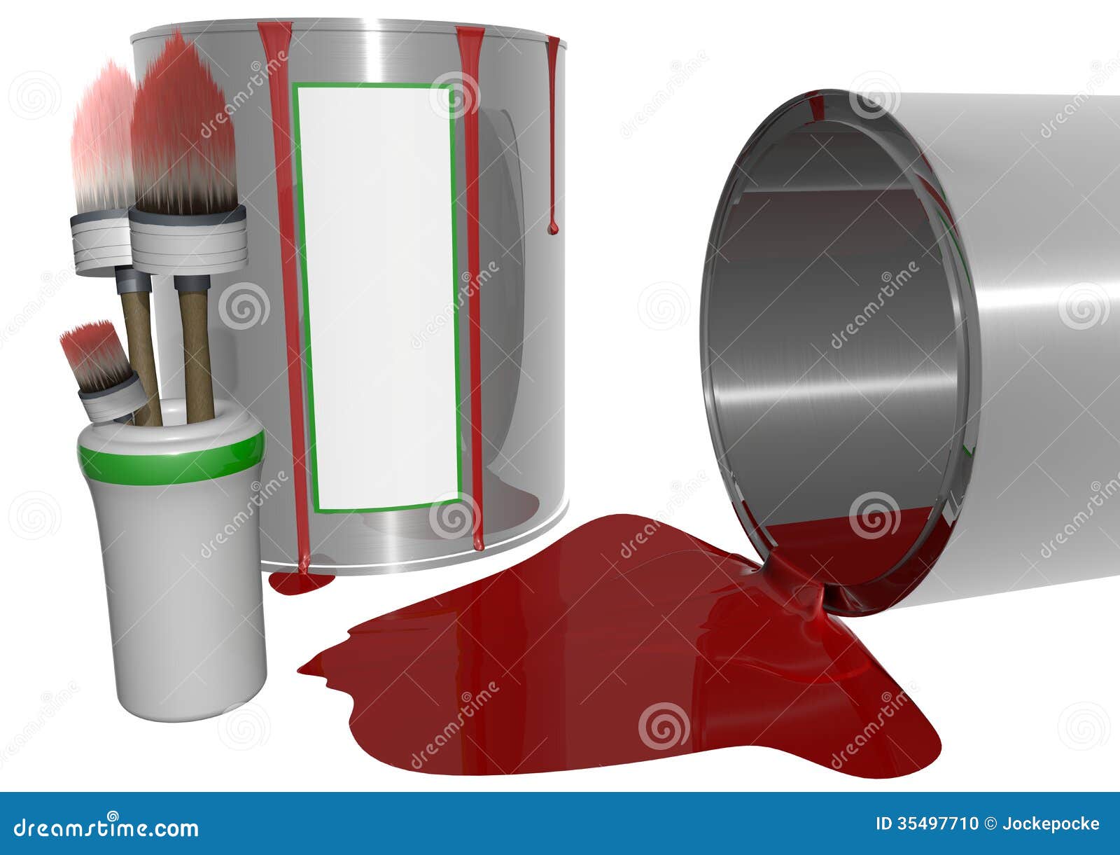 Tin stock illustration. Illustration of home, concept - 35497710