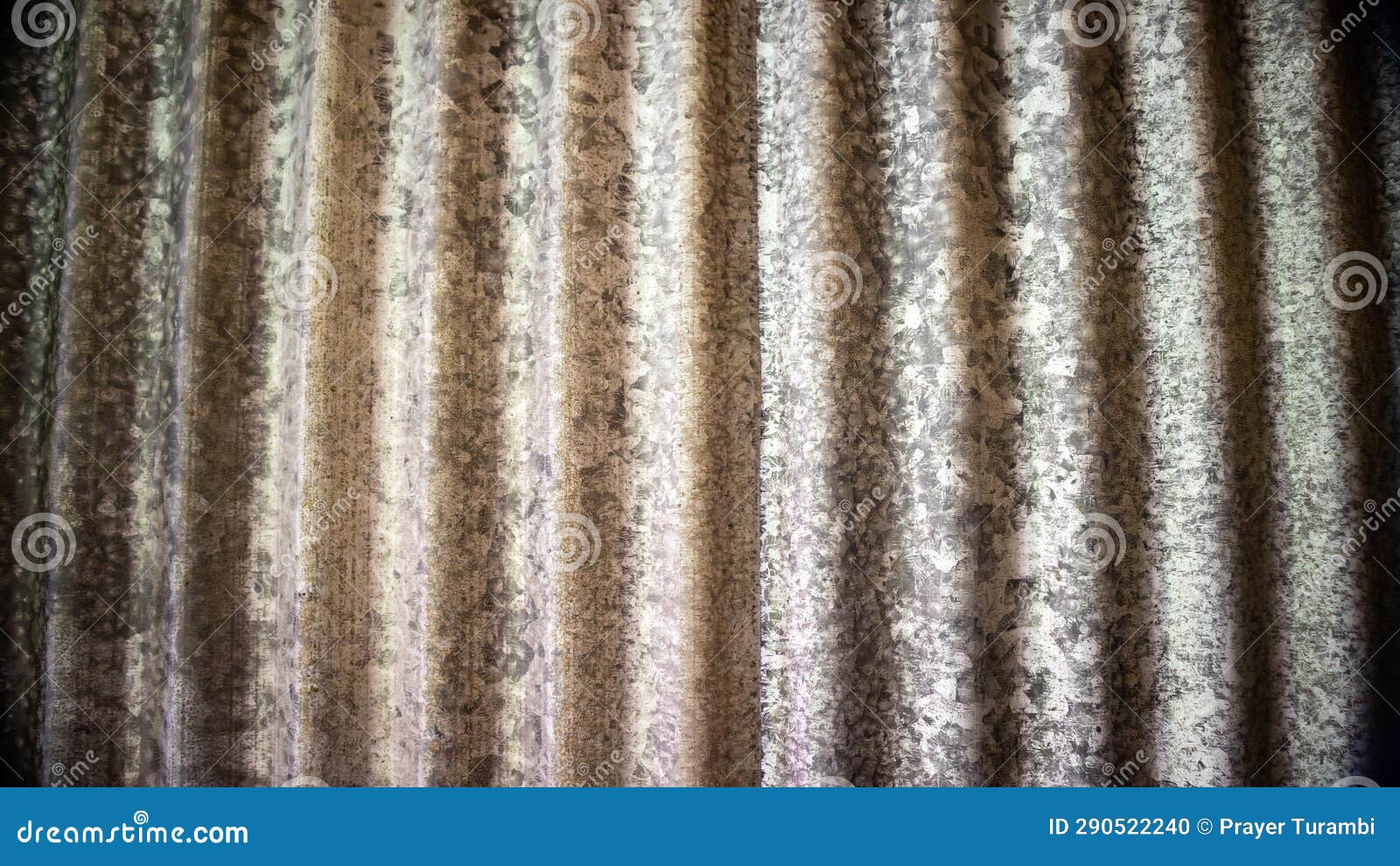 Tin Roof Texture As Background Stock Photo - Image of line, metallic ...
