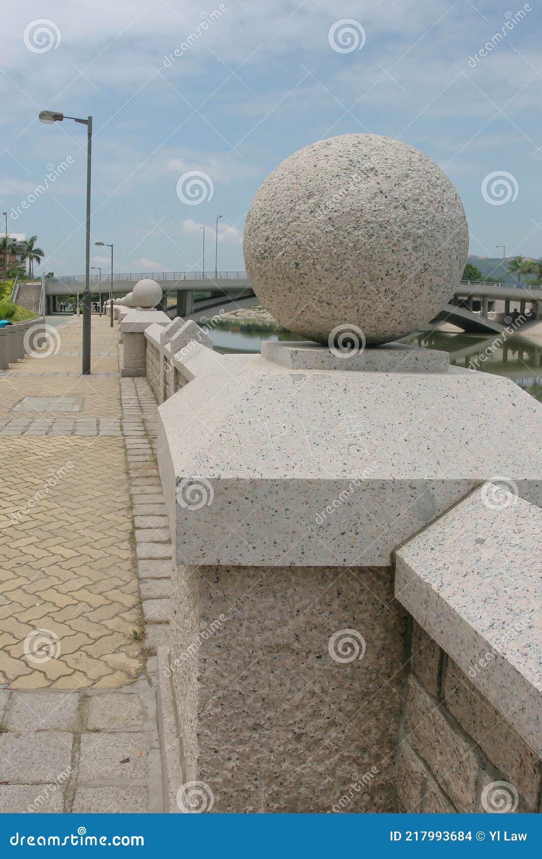 Tin Shui Path at Tin Shui Wai, Hong Kong 11 June 2005 Editorial Stock ...