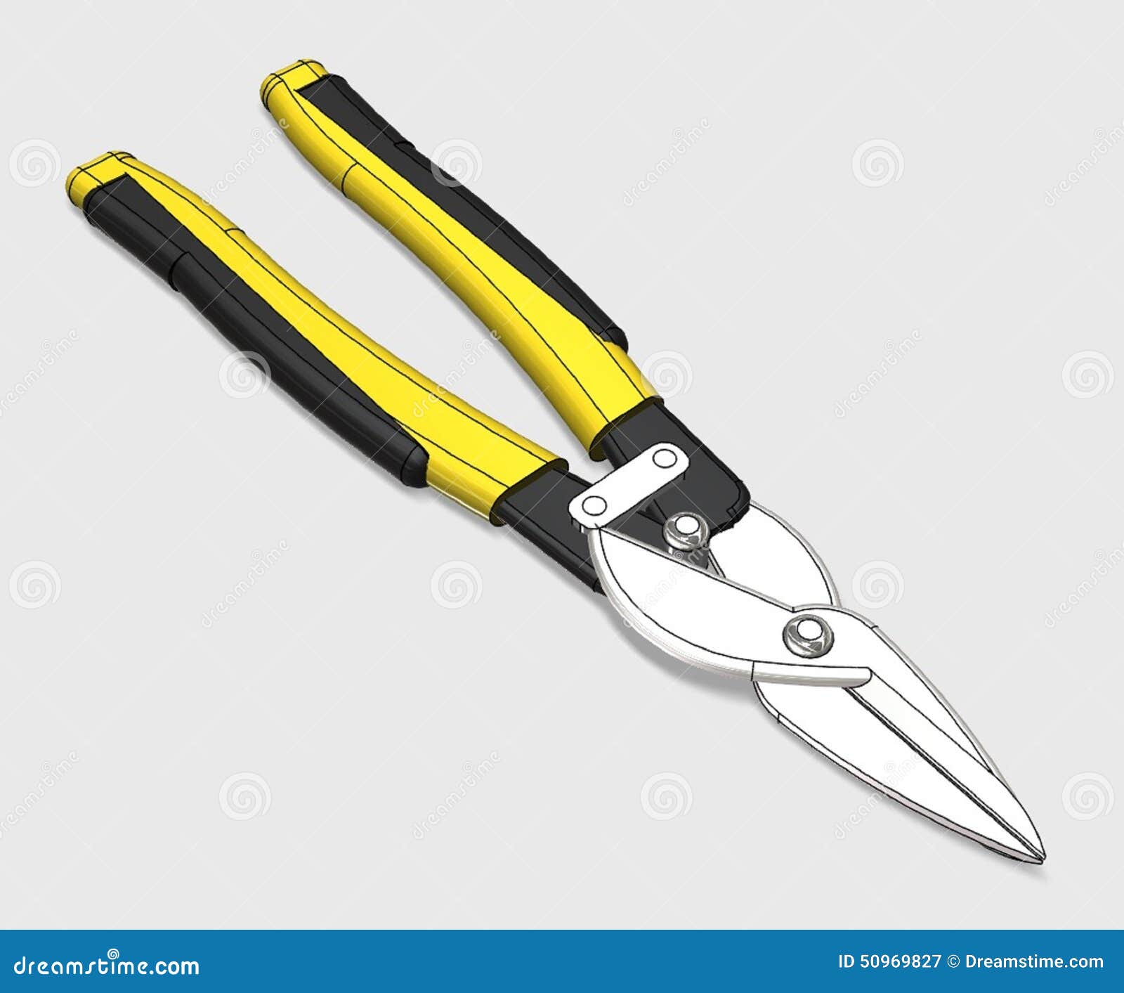 Tin Snips stock image. Image of nippers, construction - 50969827