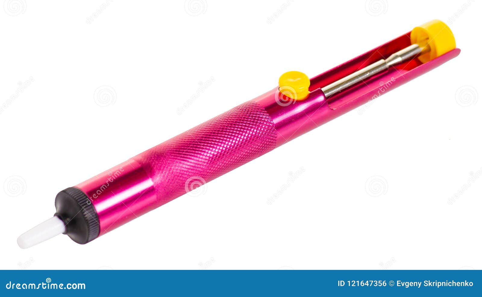 Tin suction pump stock photo. Image of hands, engineer - 121647356