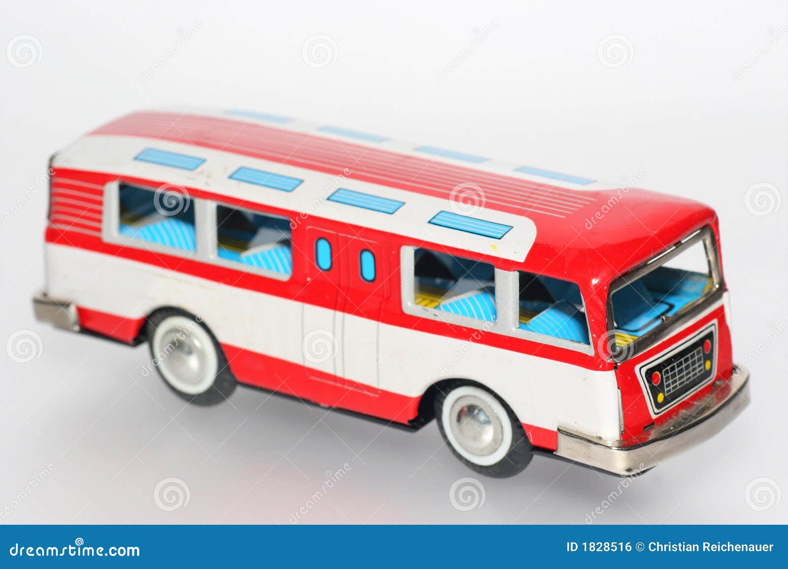 Tin toy bus stock photo. Image of classic, playing, childhood - 1828516