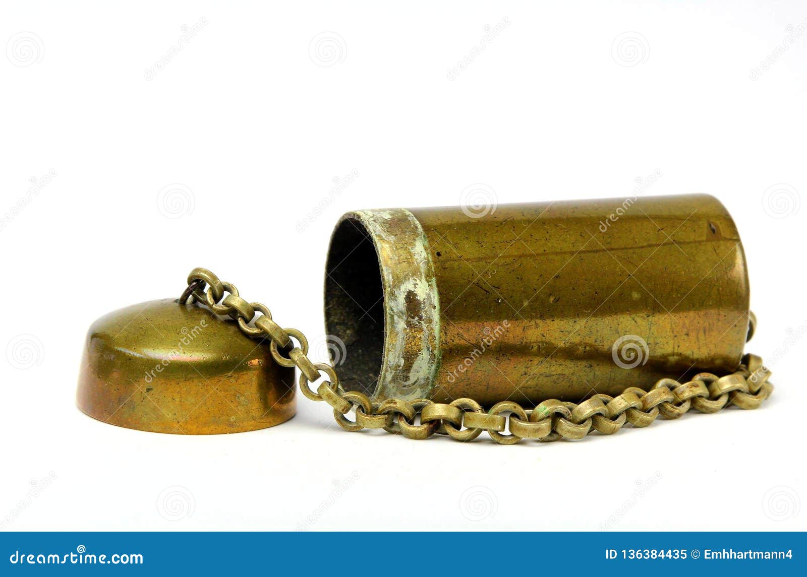 Tinder lighter, tinderbox stock image. Image of brass - 136384435