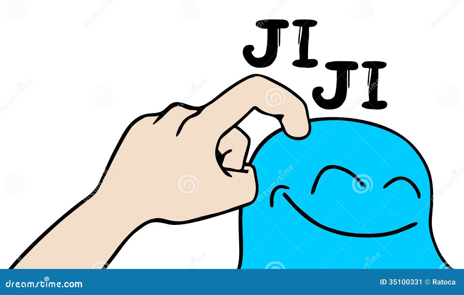 Tingling Cartoon | CartoonDealer.com #35100331