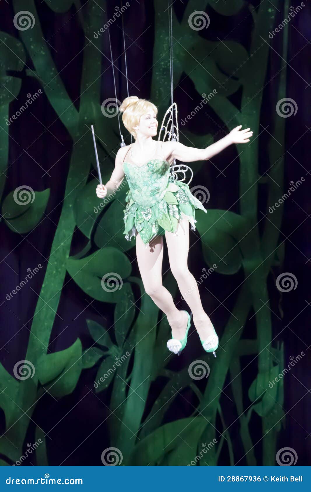 Tinker Bell Enters editorial photo. Image of bell, wisconsin - 28867936