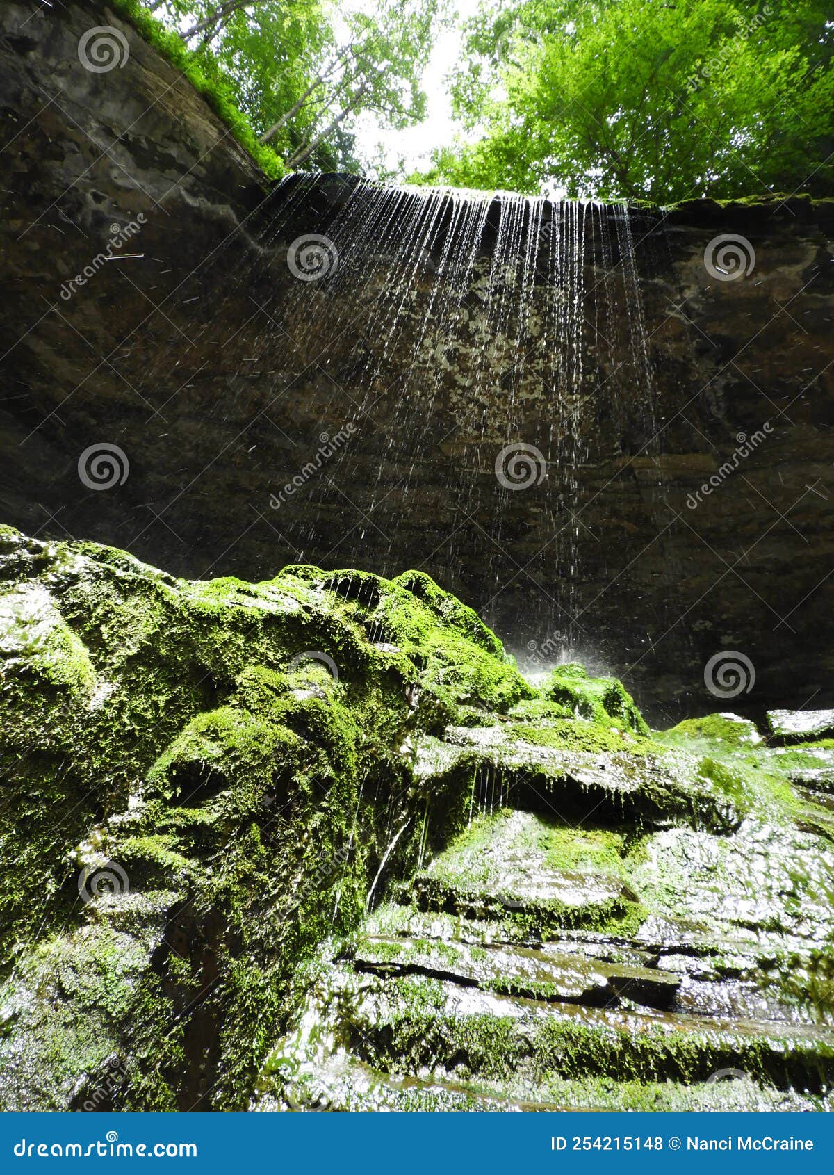 Tinker Falls in Cortland County, New York Stock Photo - Image of miles ...