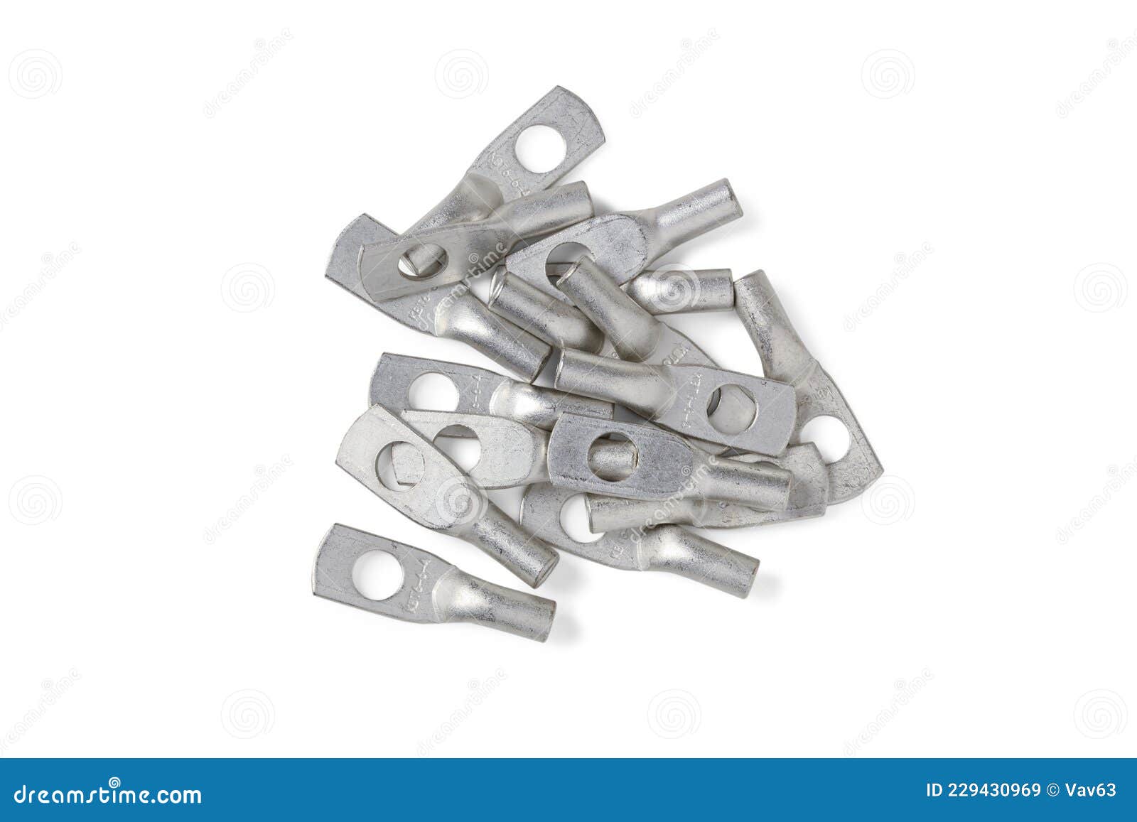 Tinned electrical tips stock image. Image of current - 229430969
