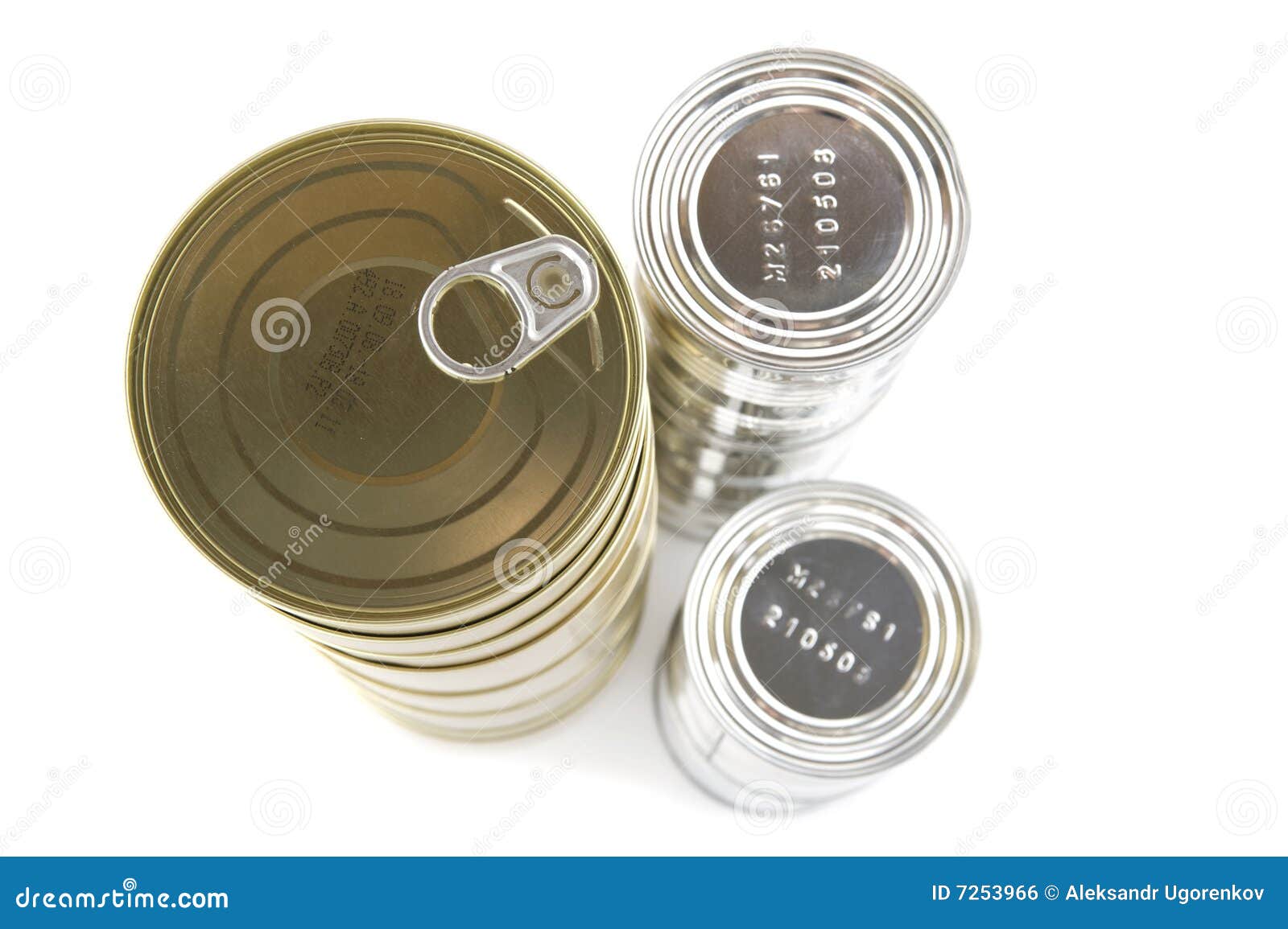 Tinned goods closeup stock photo. Image of tinned, conserve - 7253966