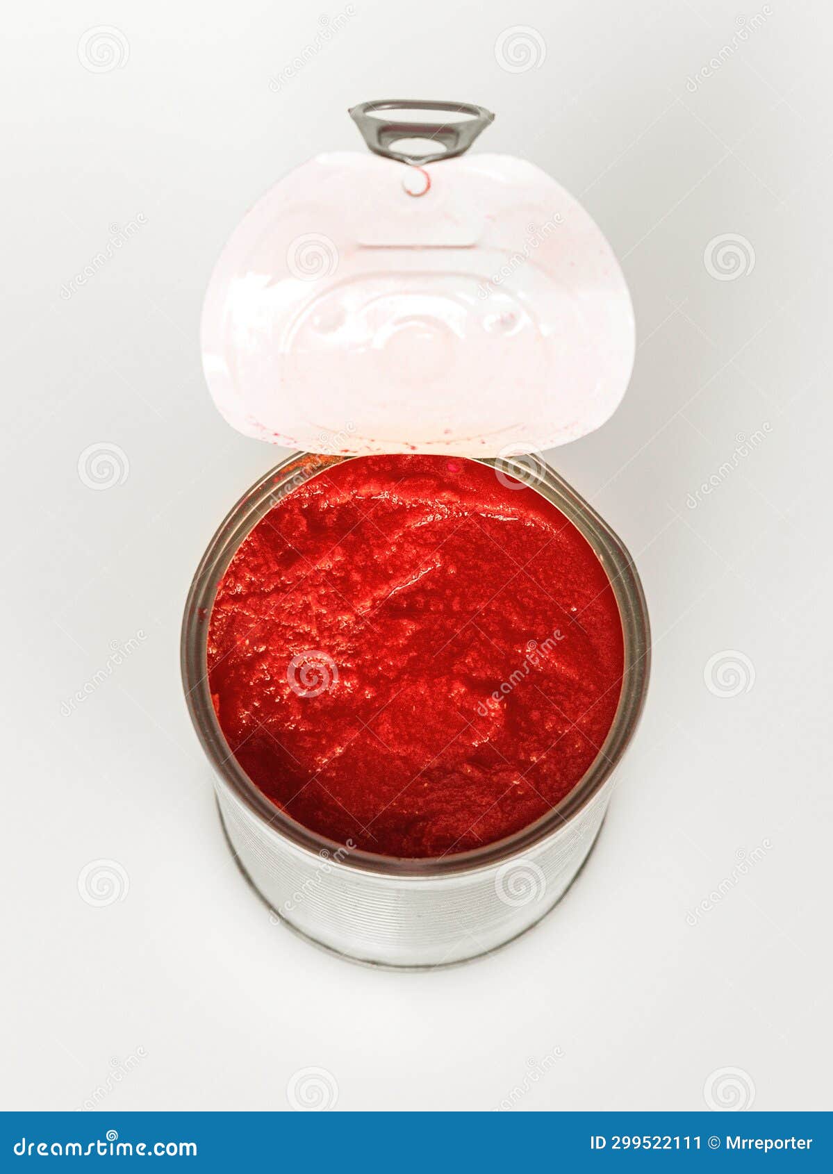 Tinned tomato paste stock image. Image of cooking, product - 299522111
