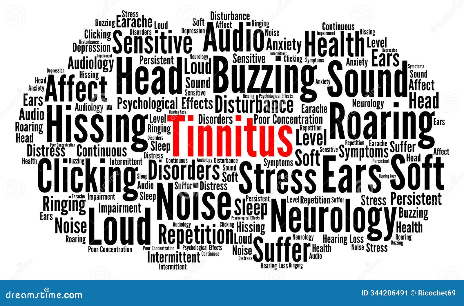 Tinnitus Vector Illustration | CartoonDealer.com #55574944