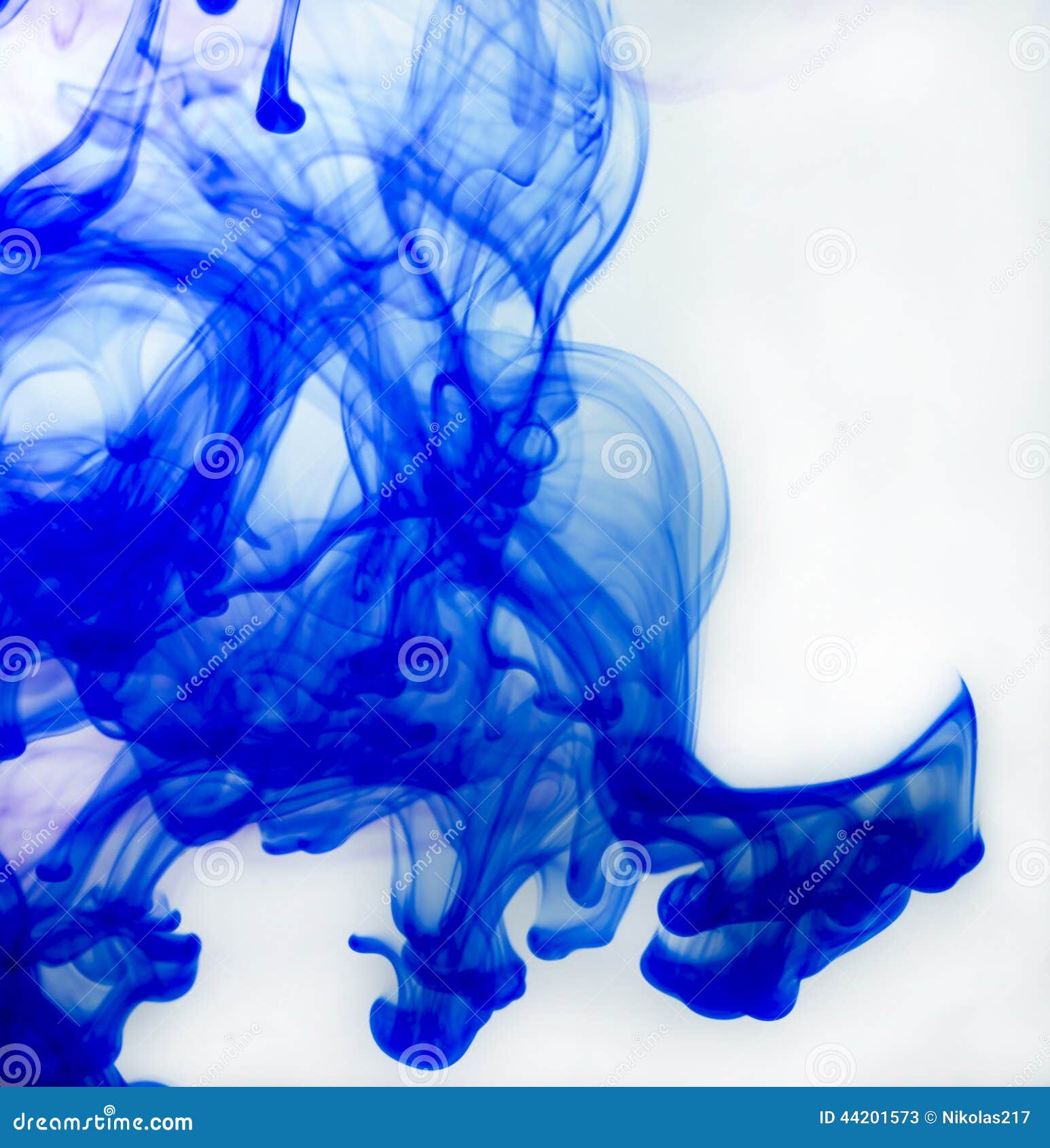 Tinta azul imagen de archivo. Imagen de interpolado, brillante - 44201573