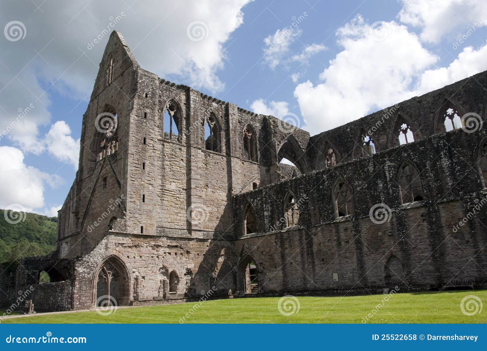 Tintern Abbey in Wales stock photo. Image of windows - 25522658