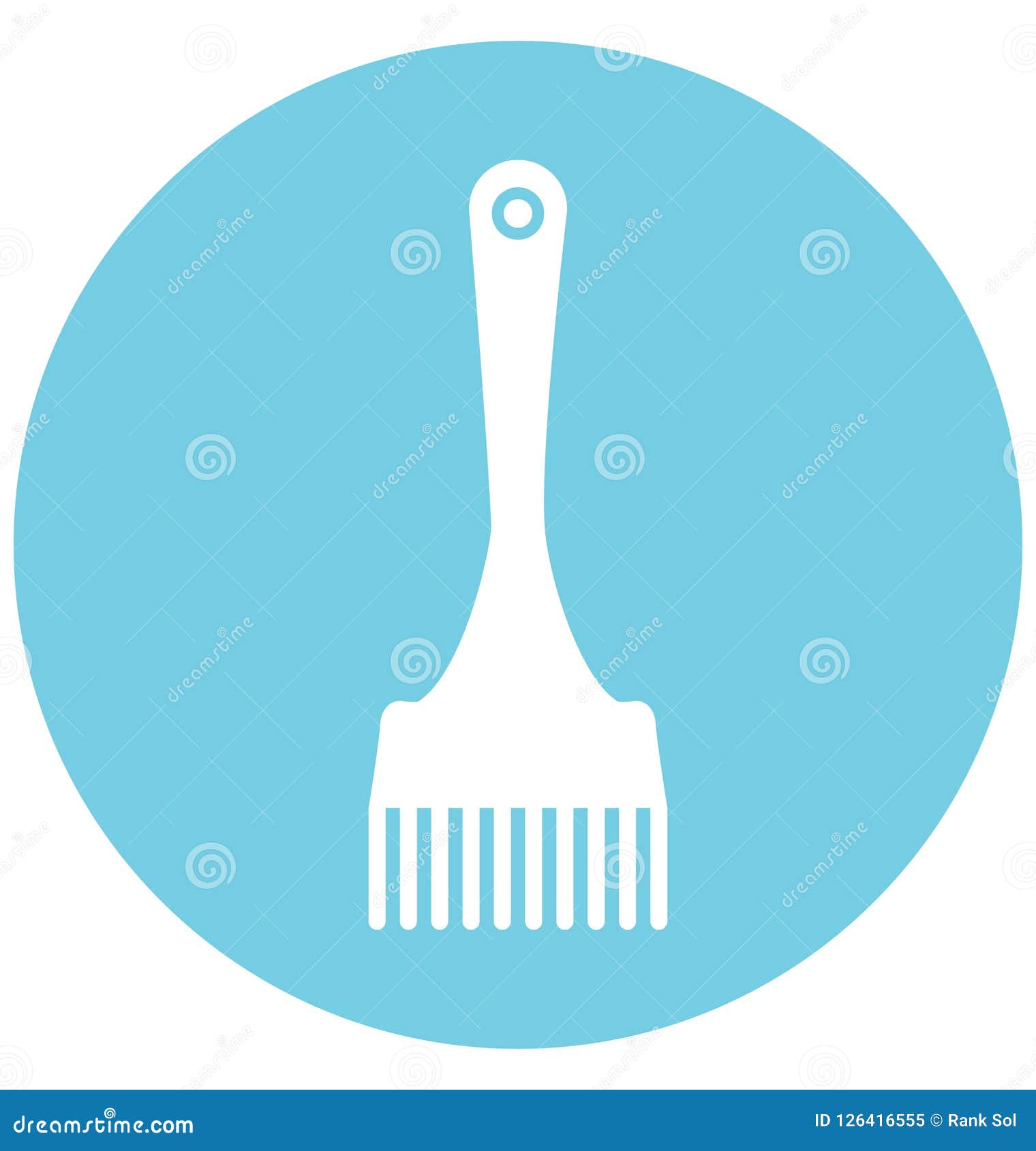 Tinting Brush Isolate Vector Icon Editable Stock Vector - Illustration ...