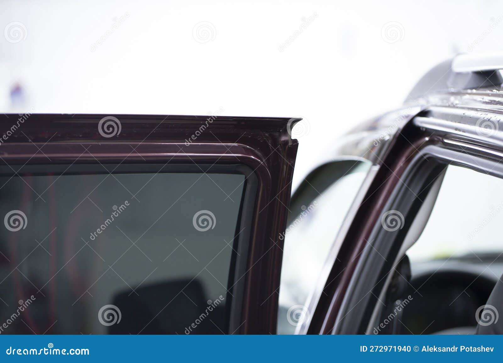 Tinting of Car Windows.Window Film for Car Stock Photo - Image of ...